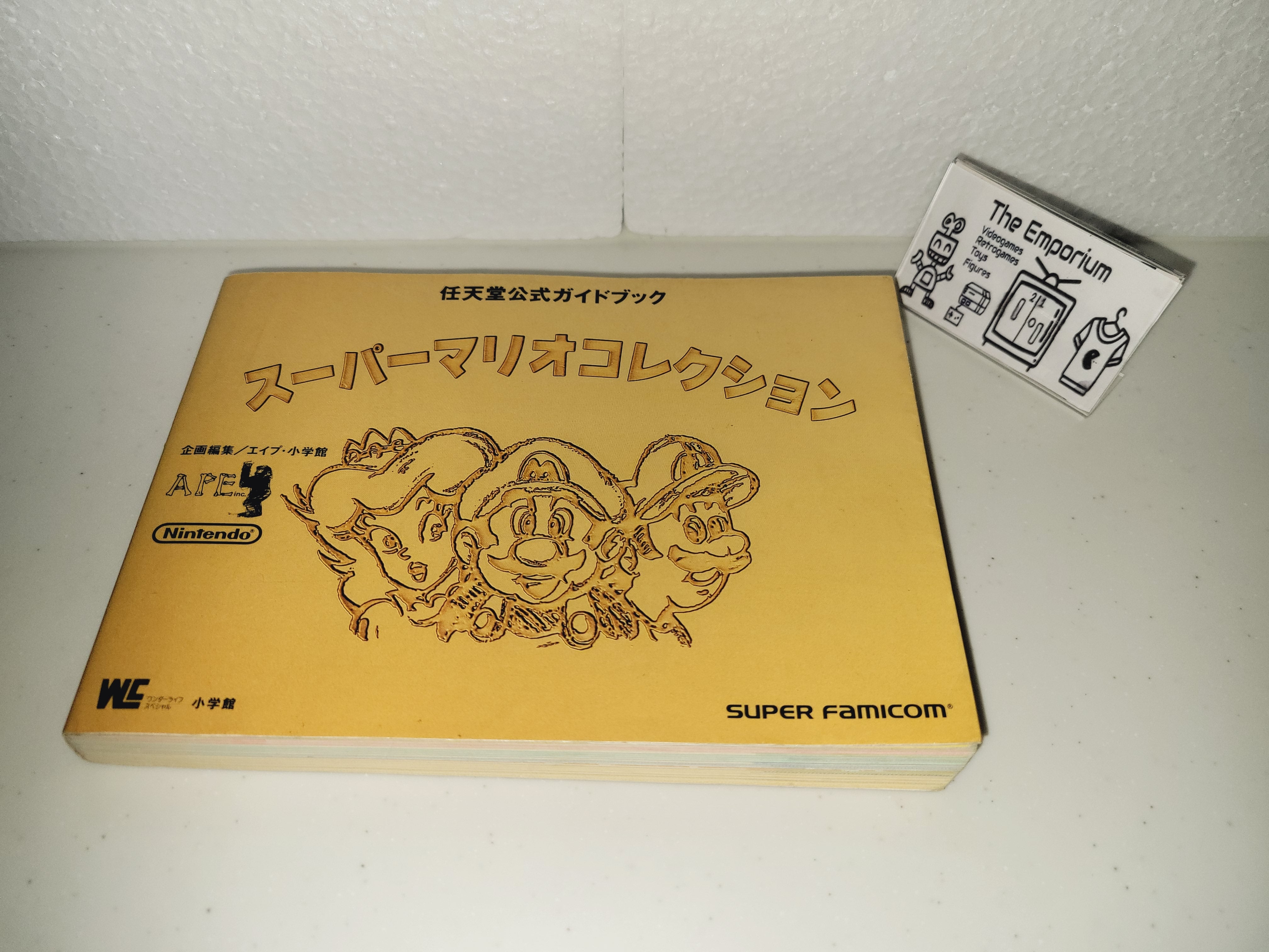 Super Mario Collection guide book - book – The Emporium RetroGames and Toys