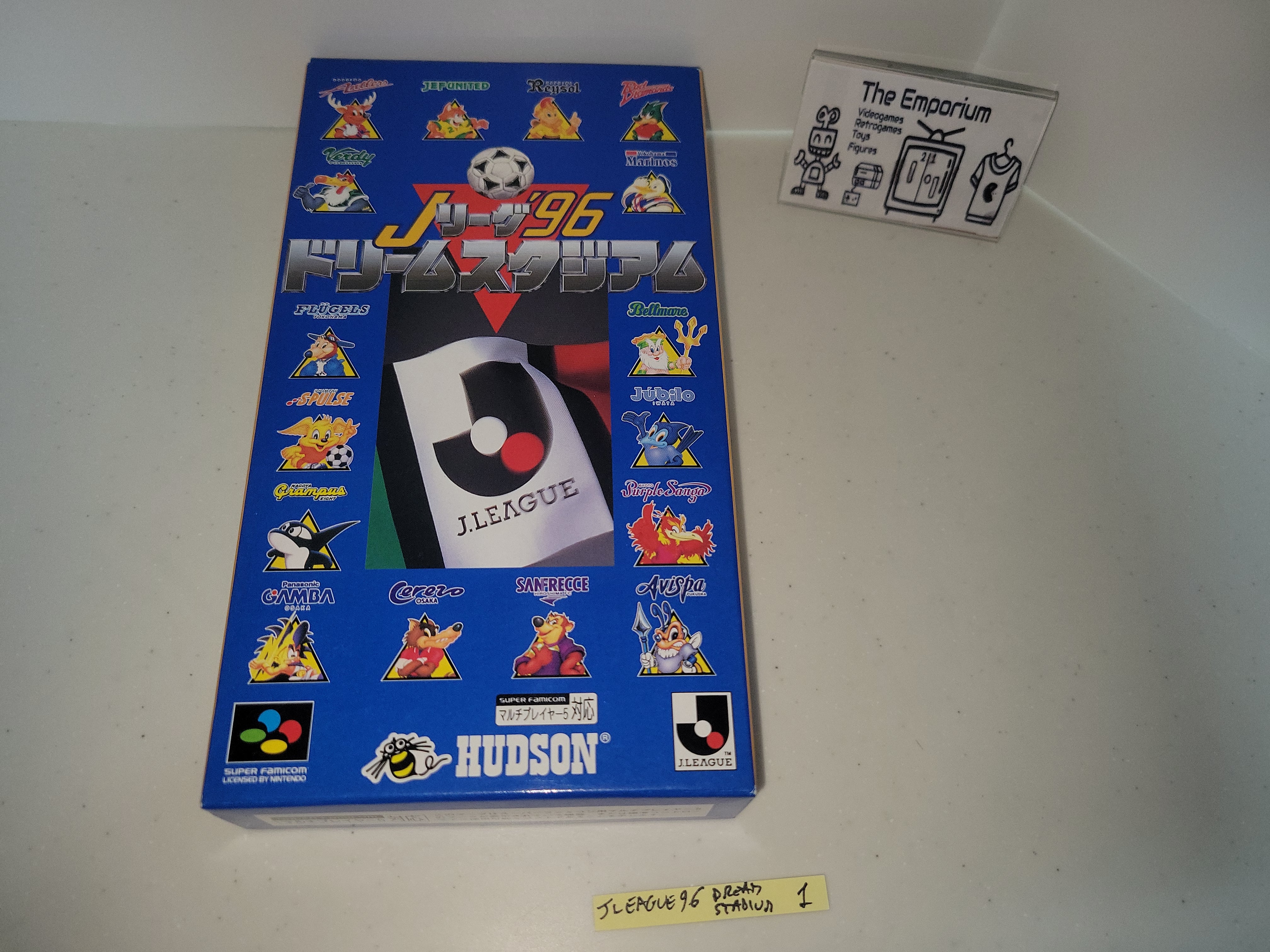 J.League '96 Dream Stadium - Nintendo Sfc Super Famicom – The Emporium RetroGames and Toys