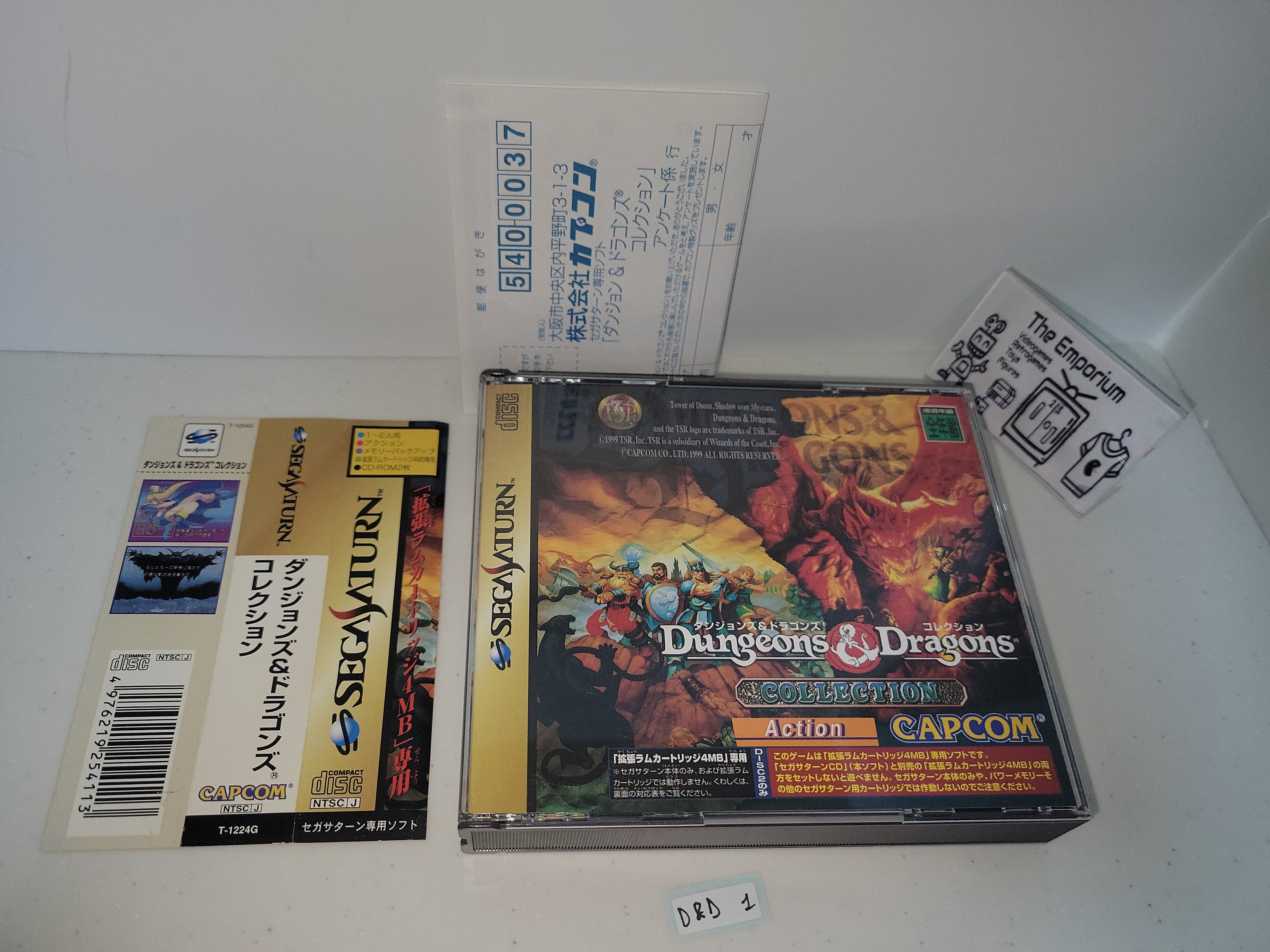 Dungeons & Dragons Collection - Sega Saturn sat stn – The Emporium ...