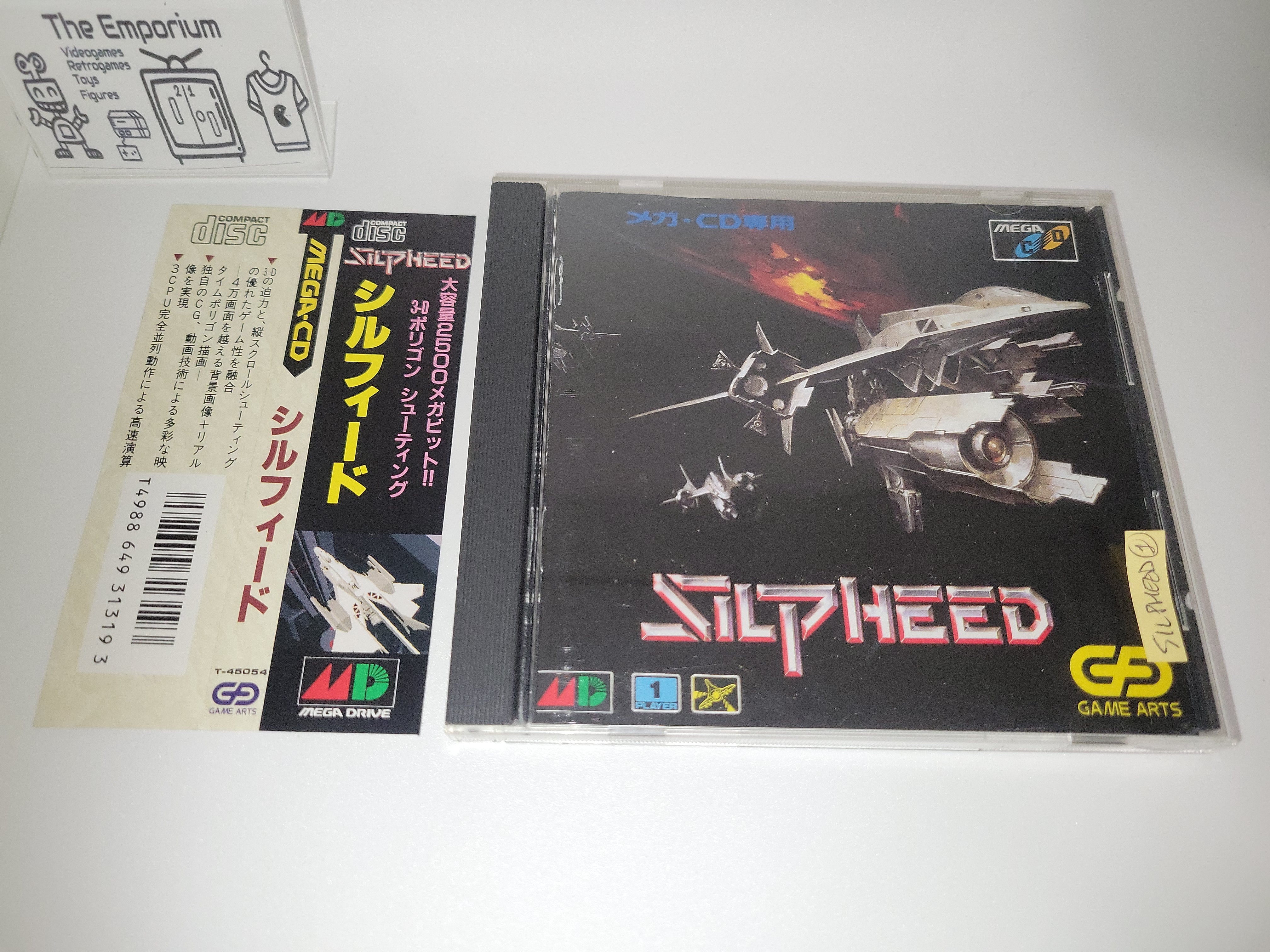 Silpheed - Sega MCD MD MegaDrive Mega Cd – The Emporium RetroGames and Toys