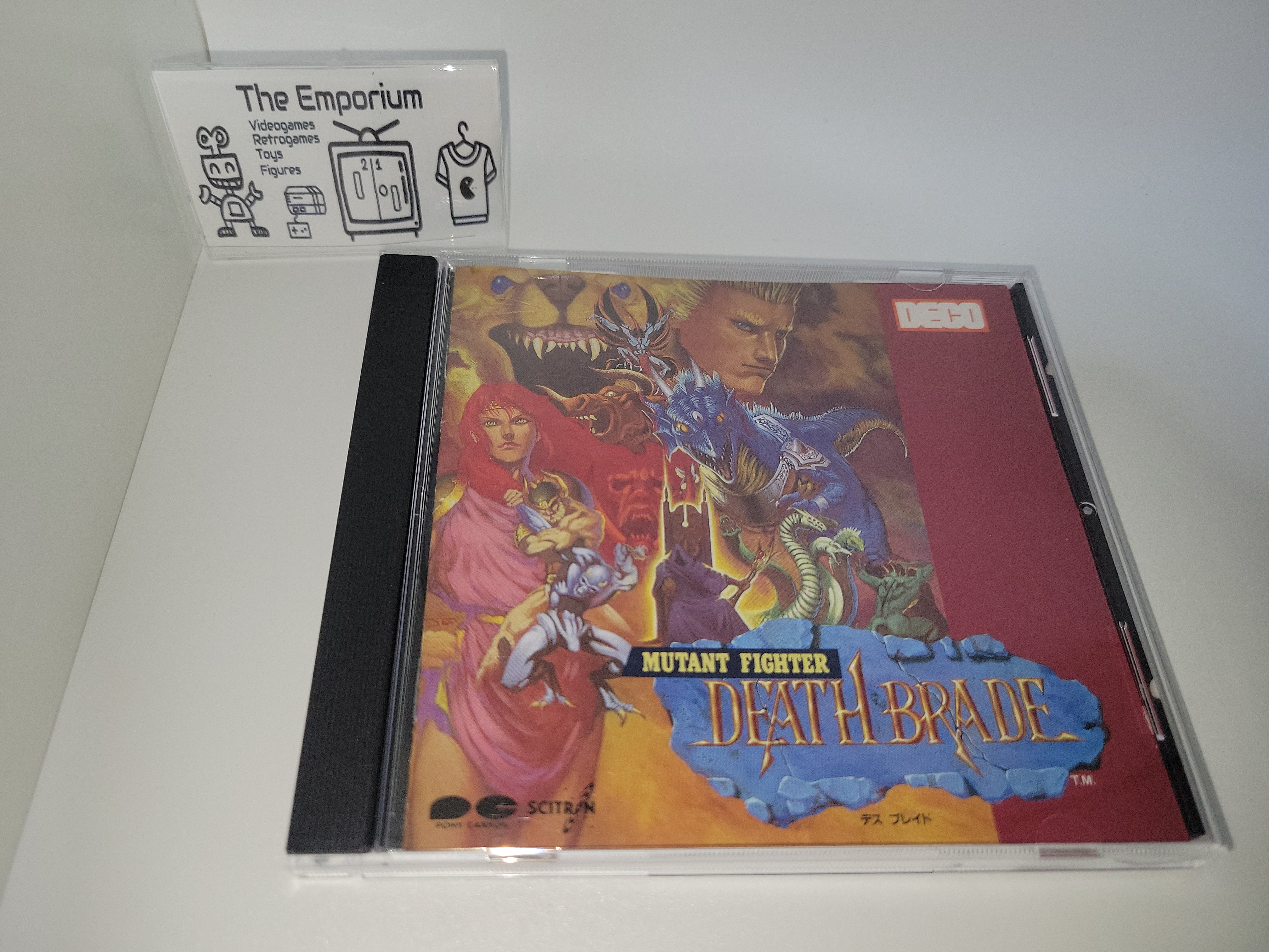 Mutant Fighter Death Brade - Music cd soundtrack – The Emporium RetroGames and Toys