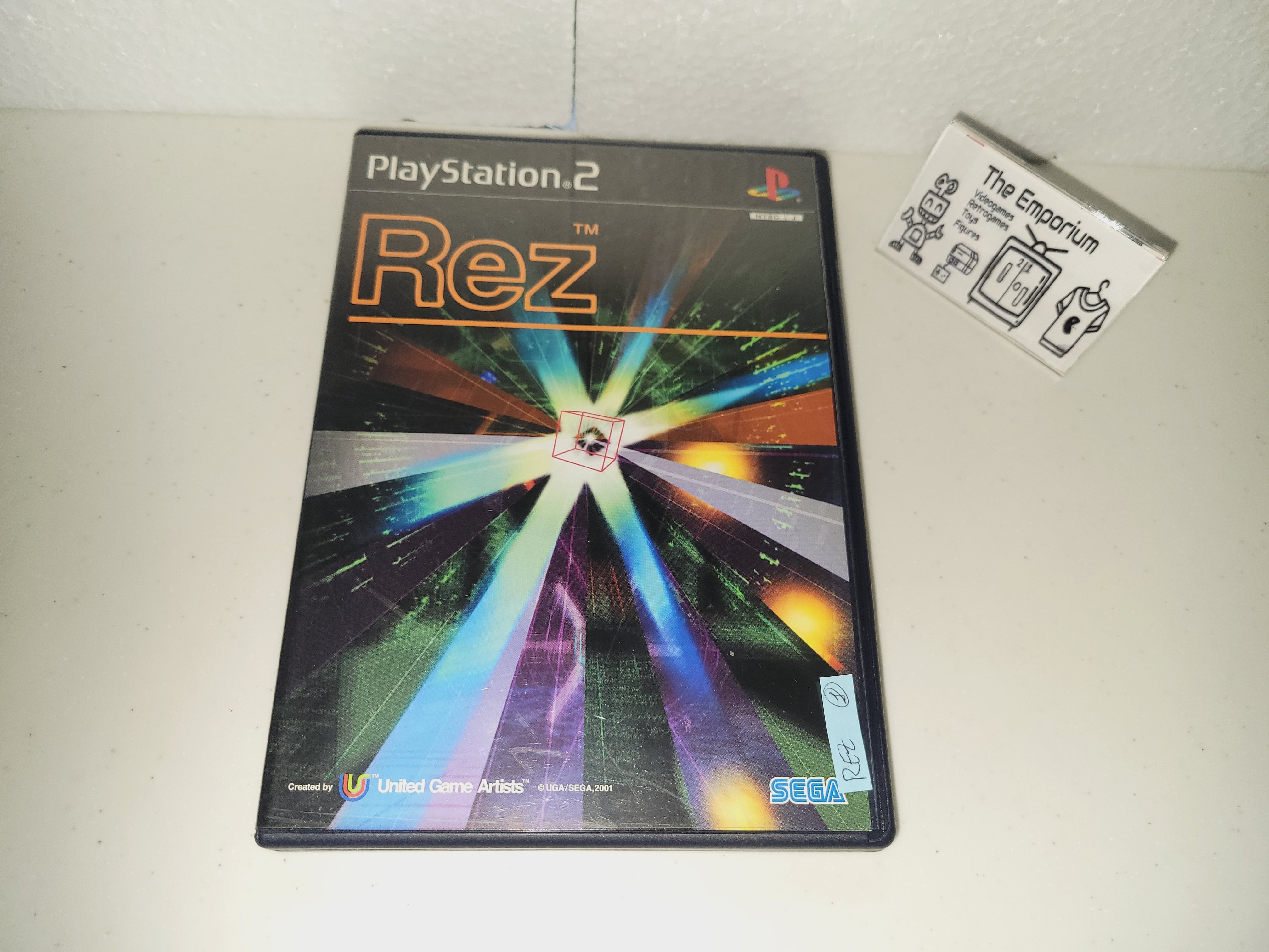 Rez - Sony playstation 2 – The Emporium RetroGames and Toys