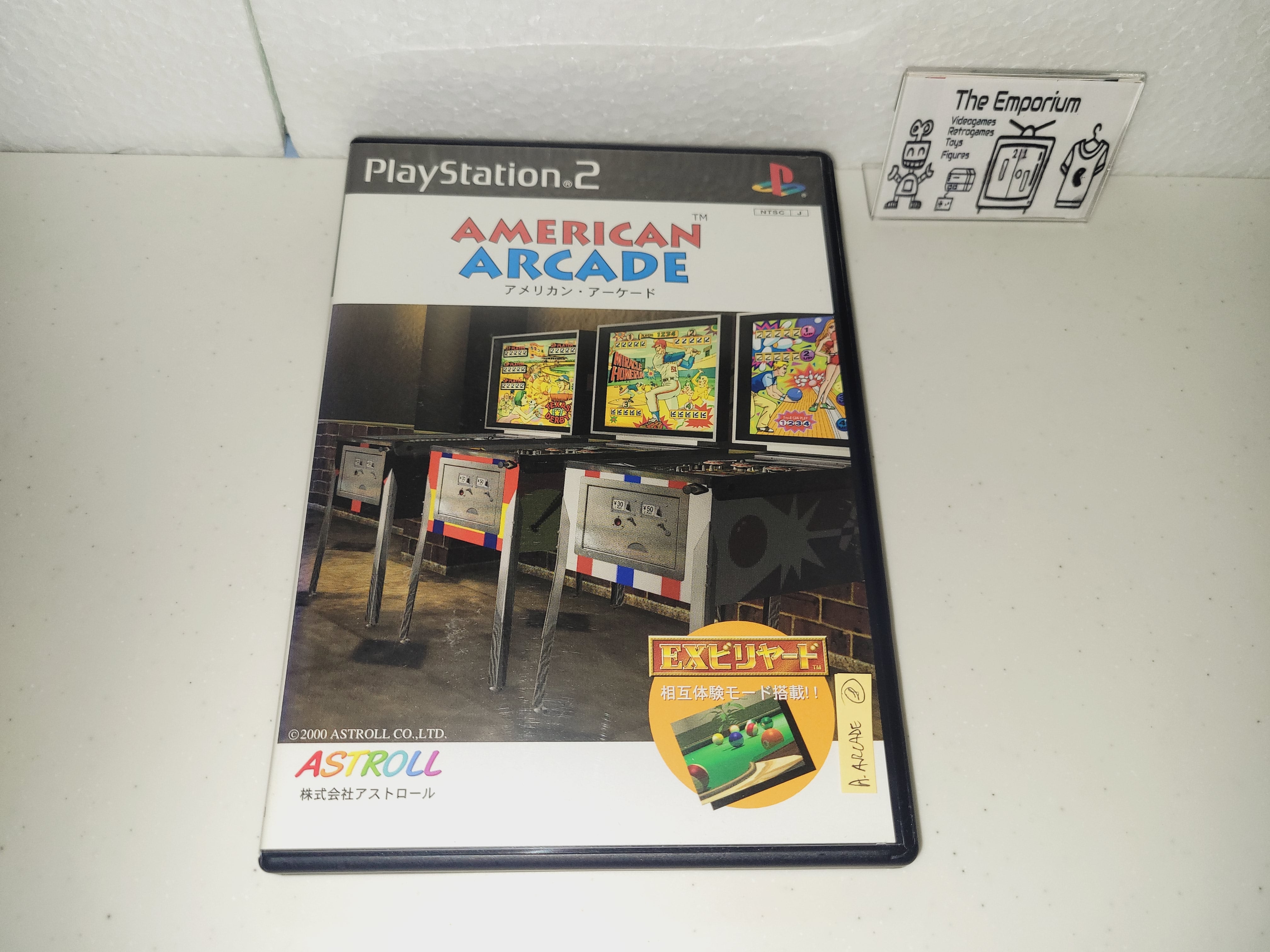 American Arcade - Sony playstation 2 – The Emporium RetroGames and Toys