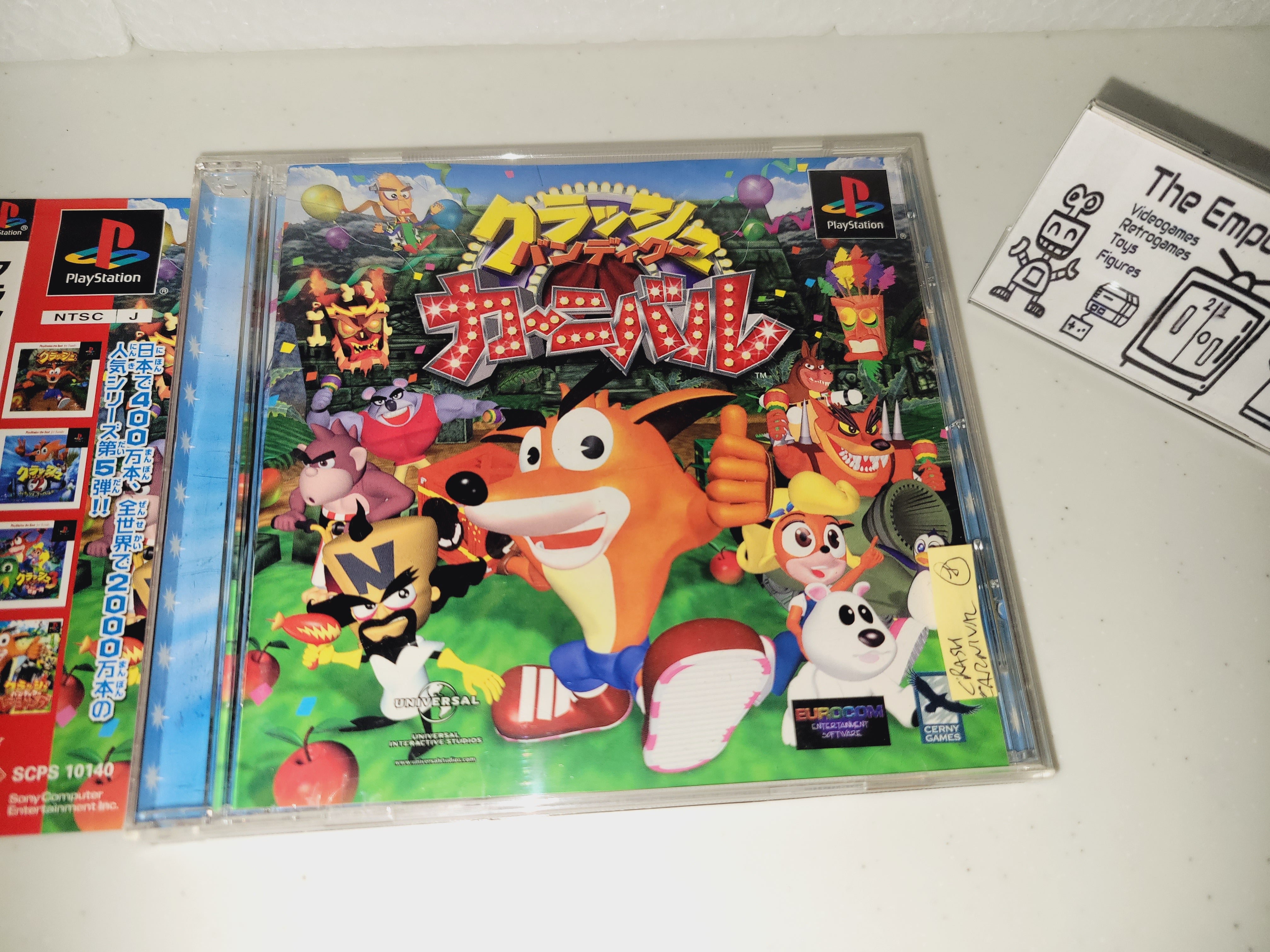 Crash Bandicoot Carnival - Sony PS1 Playstation – The Emporium ...