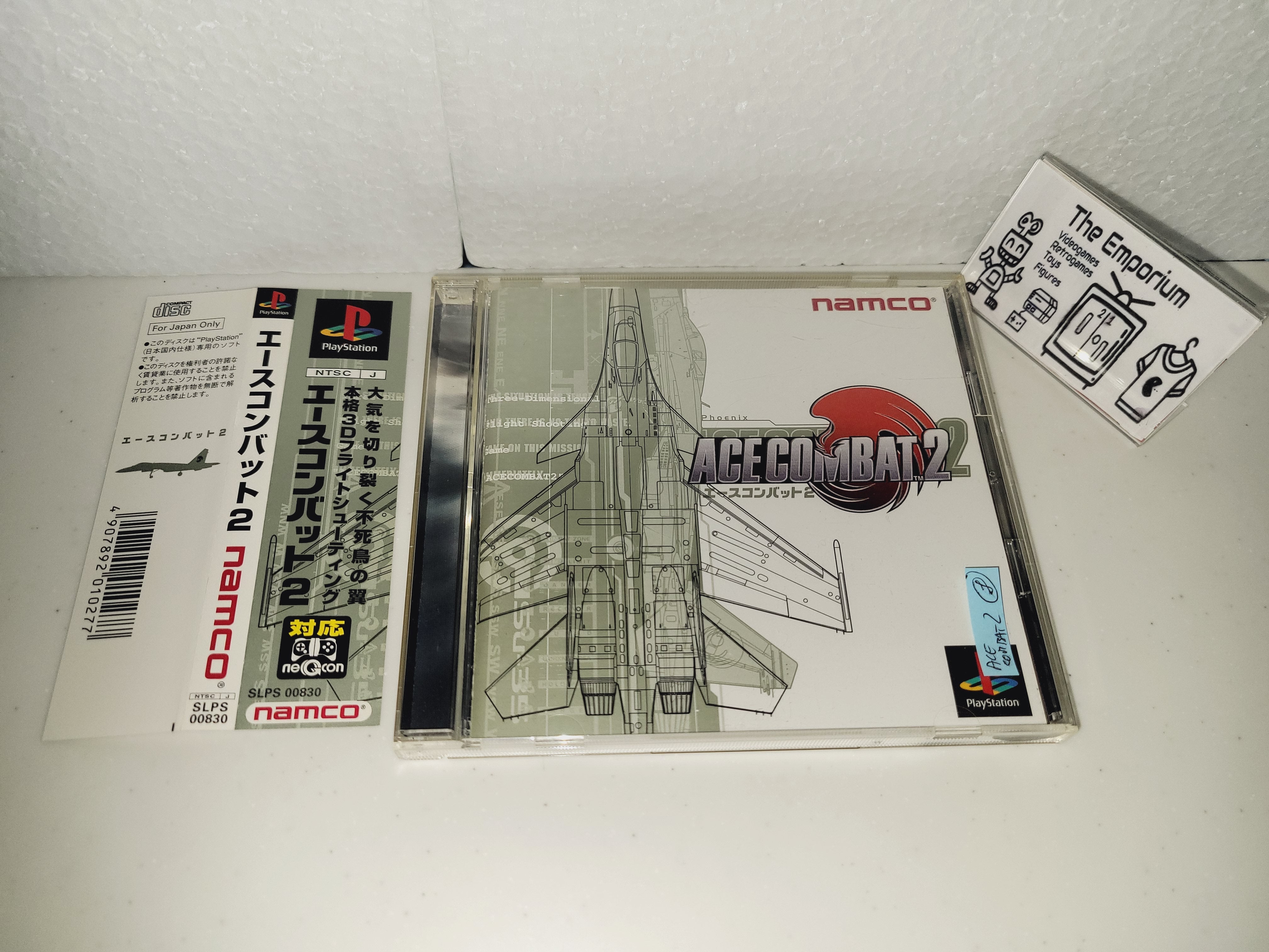 Ace Combat 2 - Sony PS1 Playstation – The Emporium RetroGames and Toys