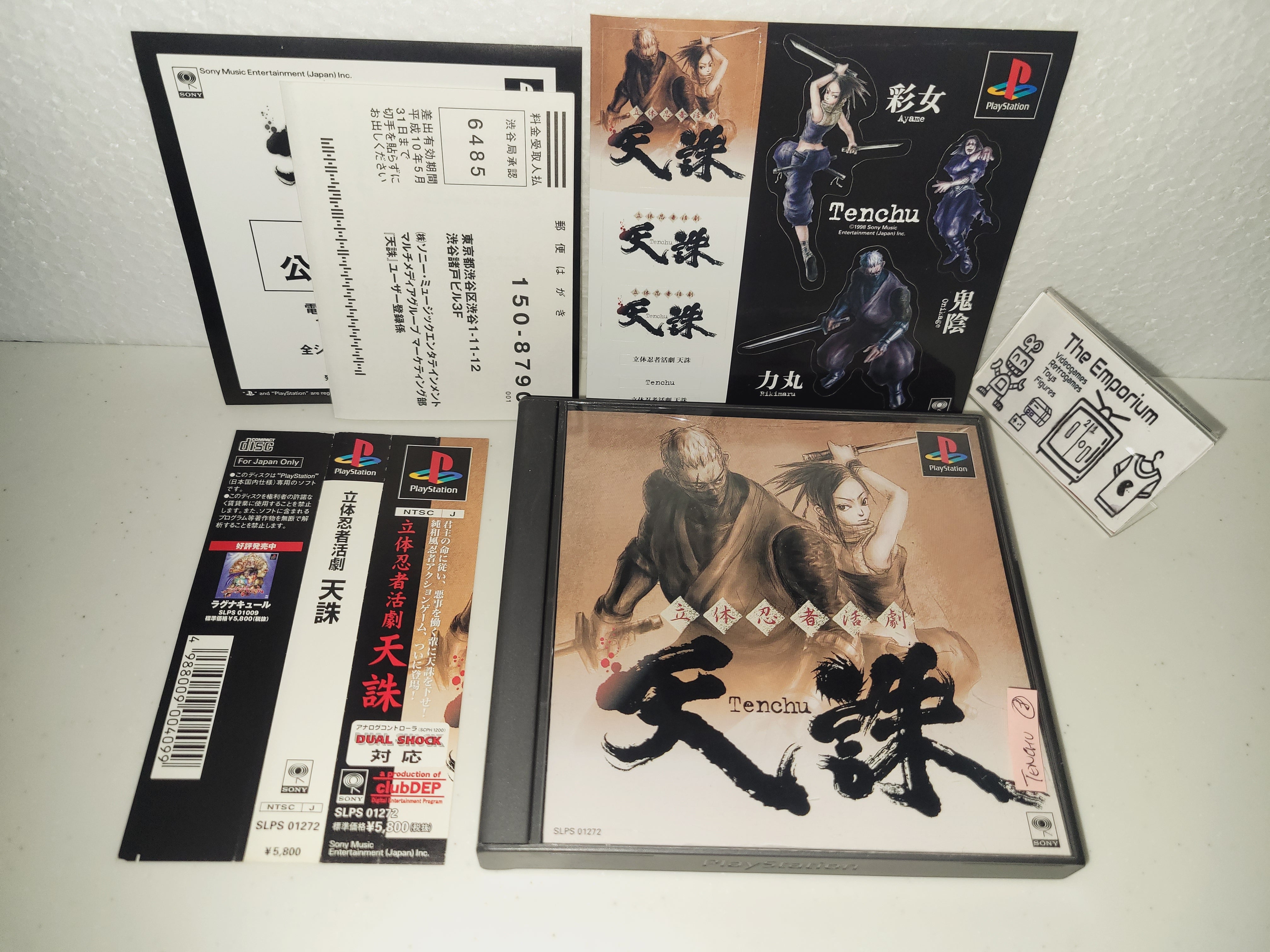 Tenchu: Stealth Assassins - Sony PS1 Playstation – The Emporium ...