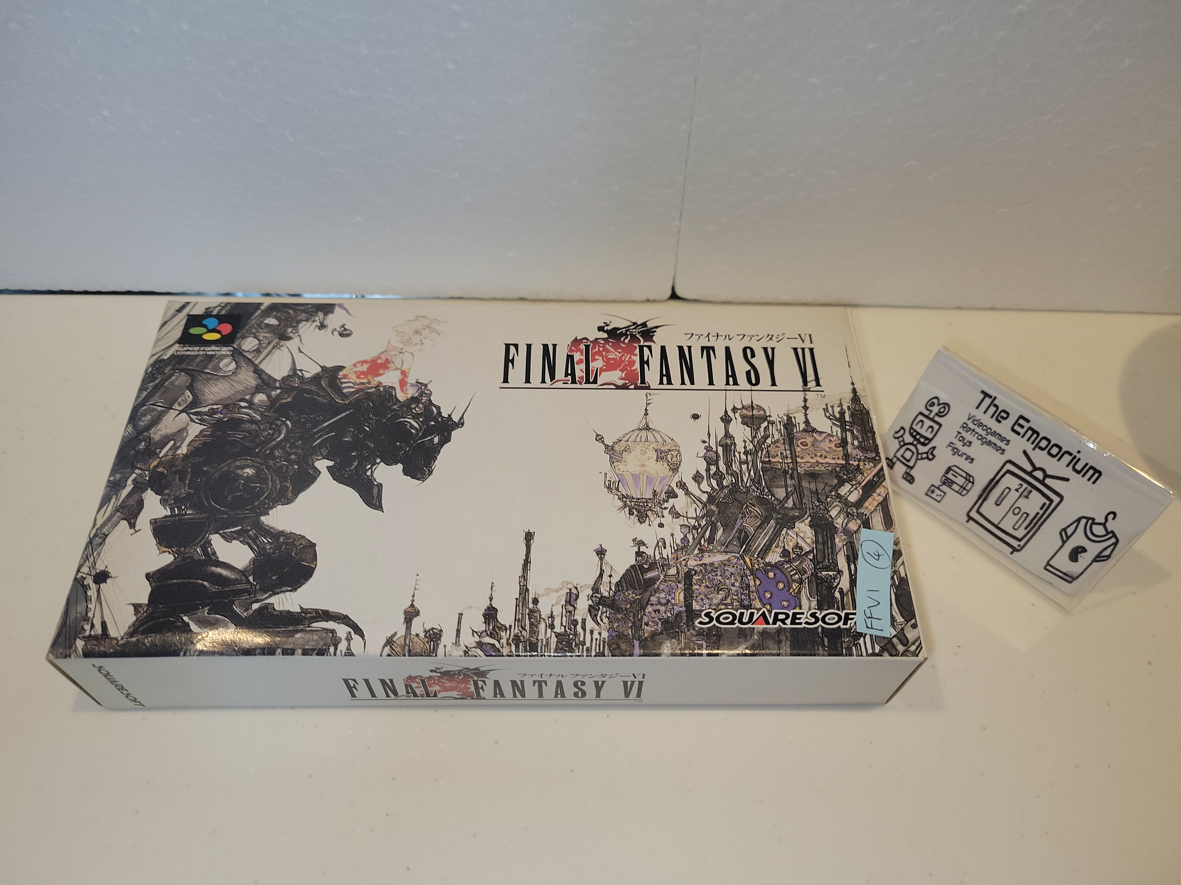Final Fantasy VI - Nintendo Sfc Super Famicom – The Emporium RetroGames ...