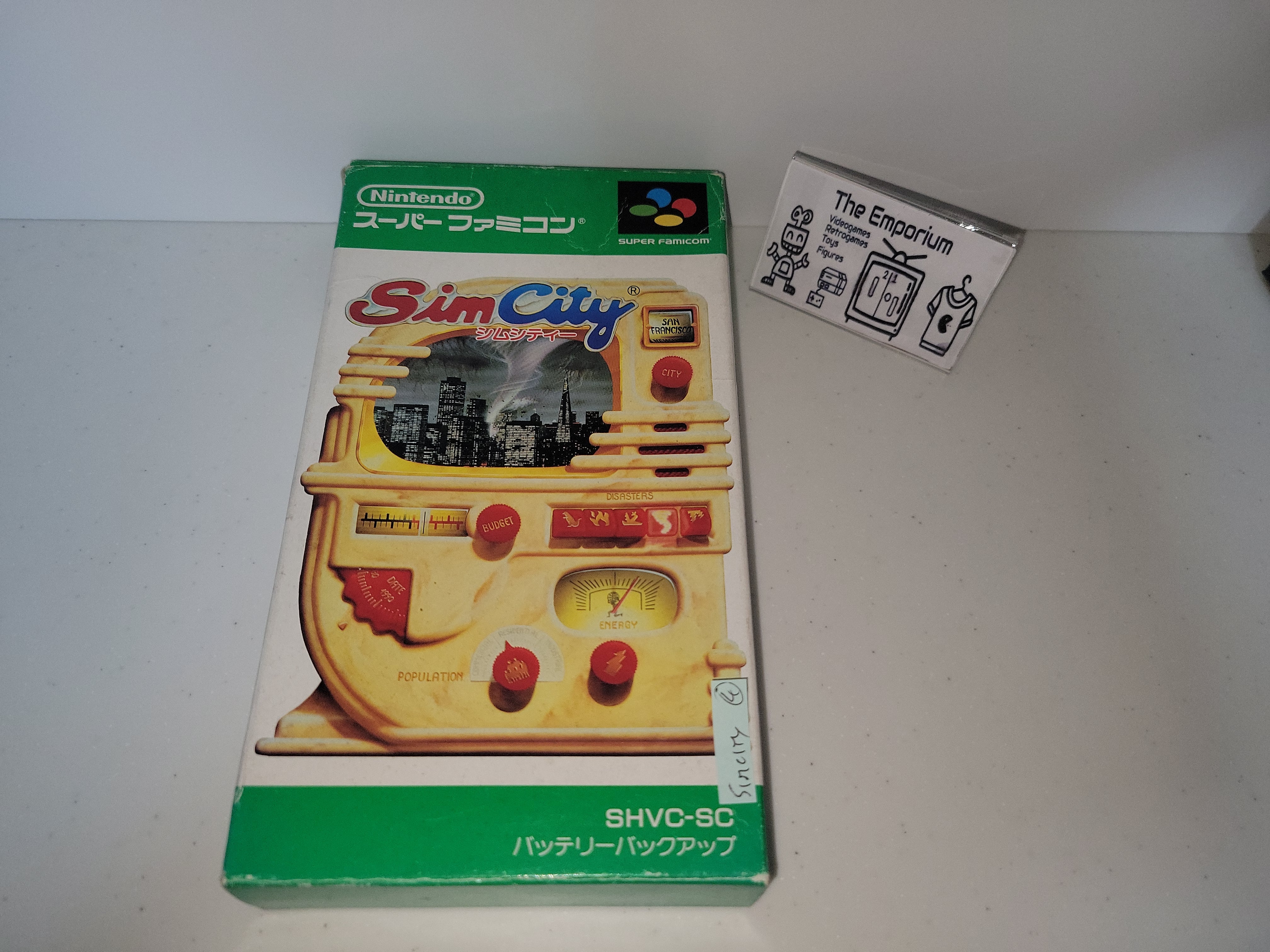Sim City - Nintendo Sfc Super Famicom – The Emporium RetroGames and Toys
