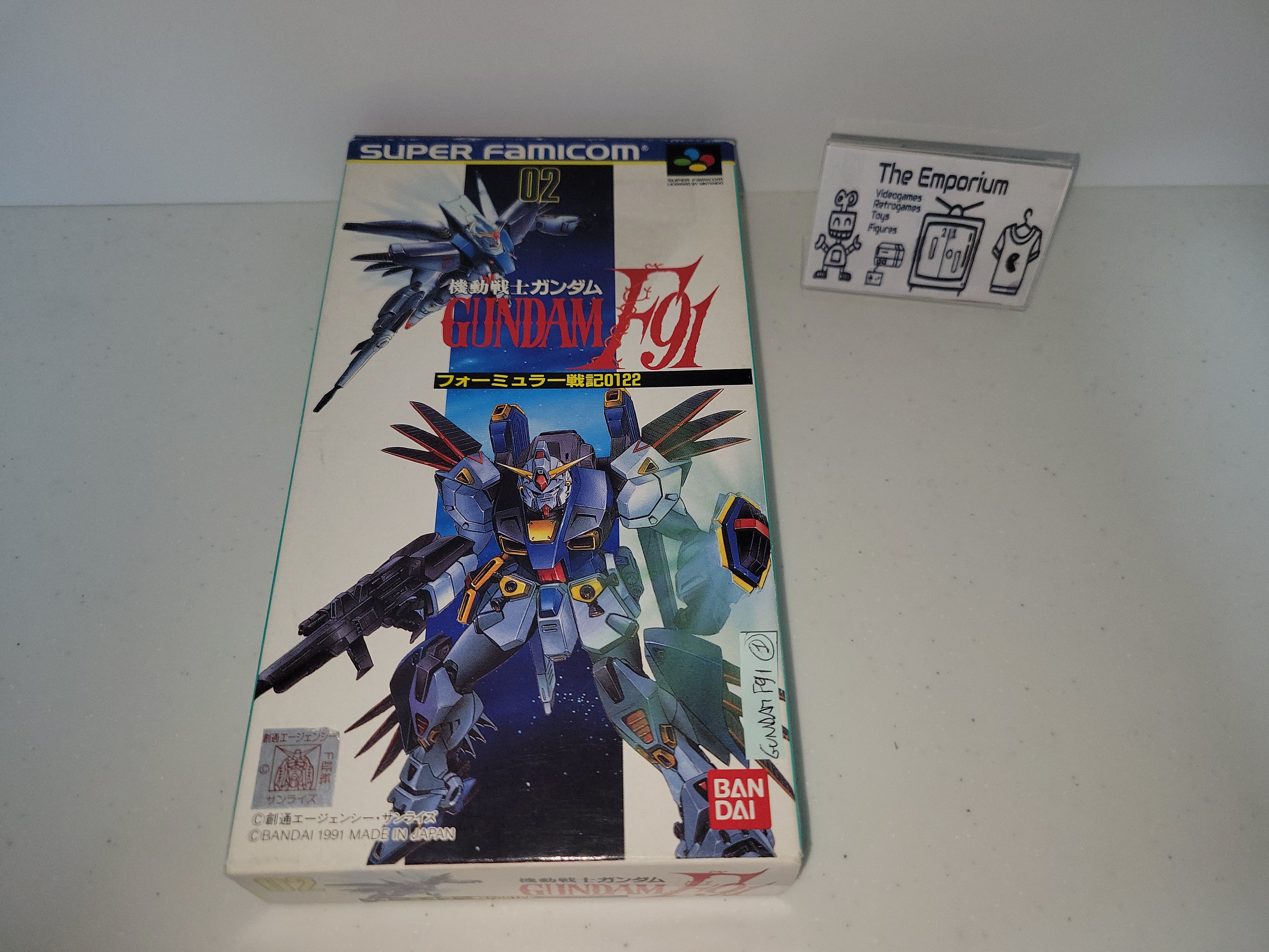 Kidou Senshi Gundam F91: Formula Senki 0122 - Nintendo Sfc Super Famic ...