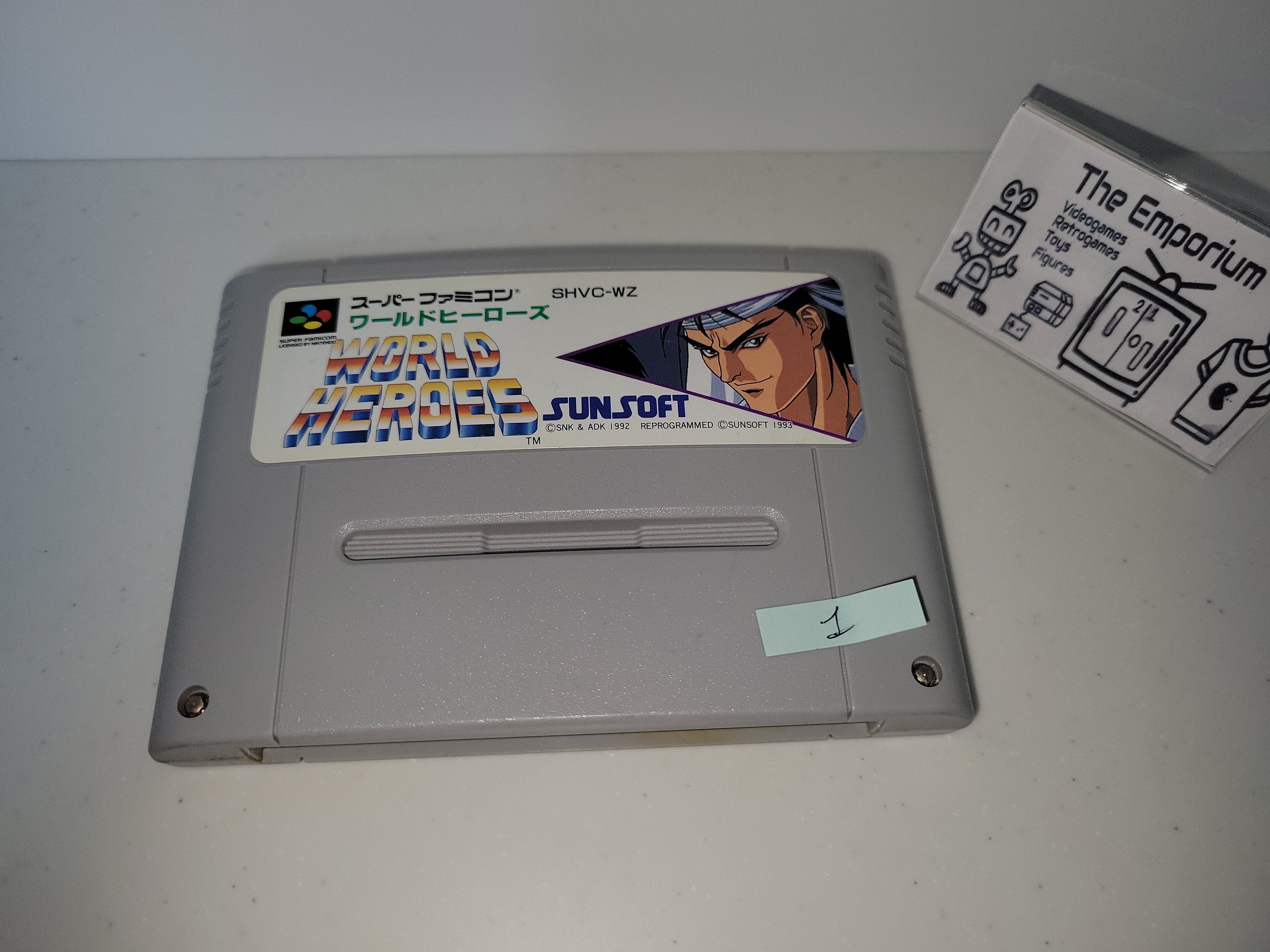 World Heroes cart only - Nintendo Sfc Super Famicom – The Emporium ...