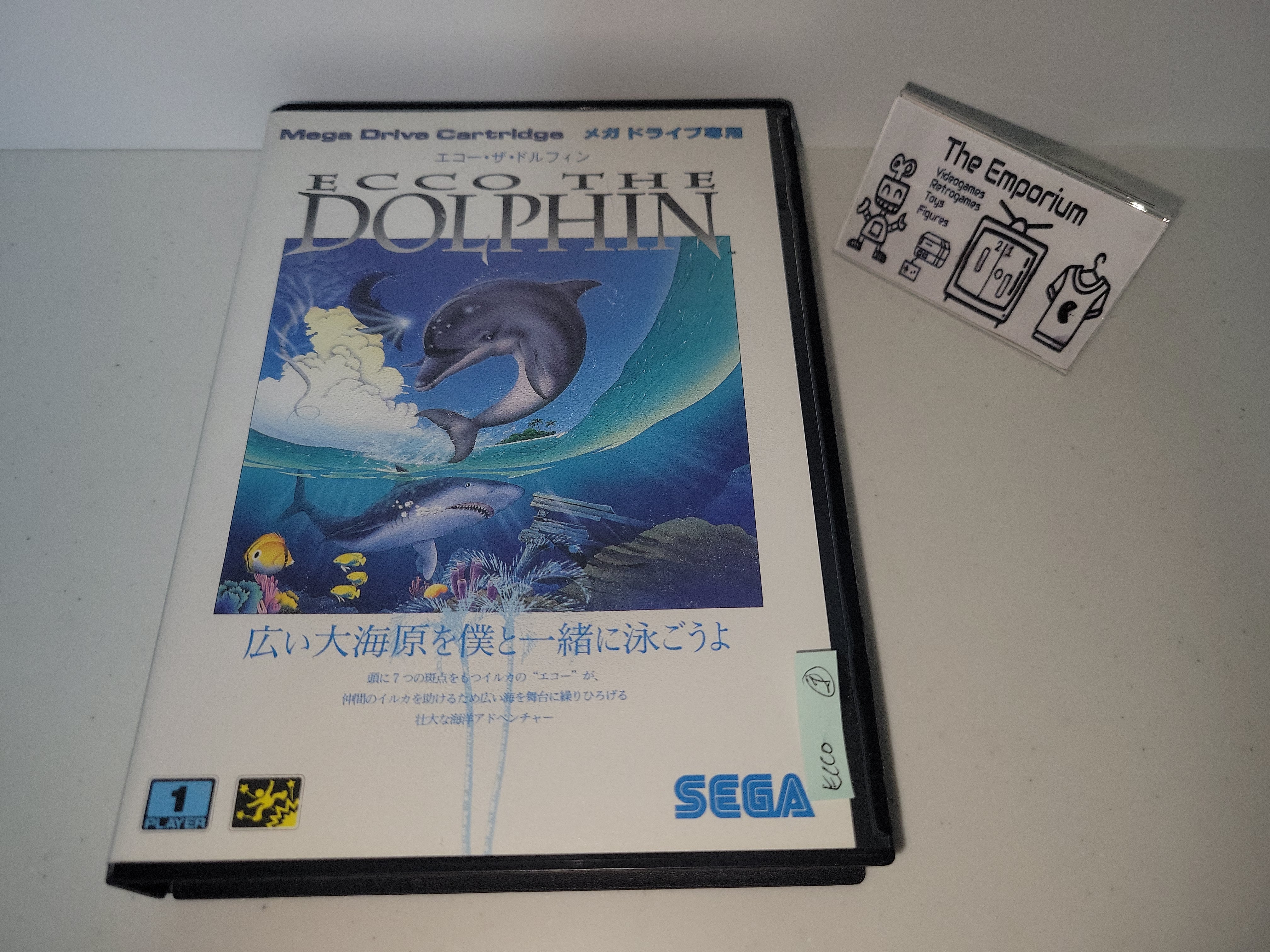 Ecco the Dolphin - Sega MD MegaDrive – The Emporium RetroGaming Shop