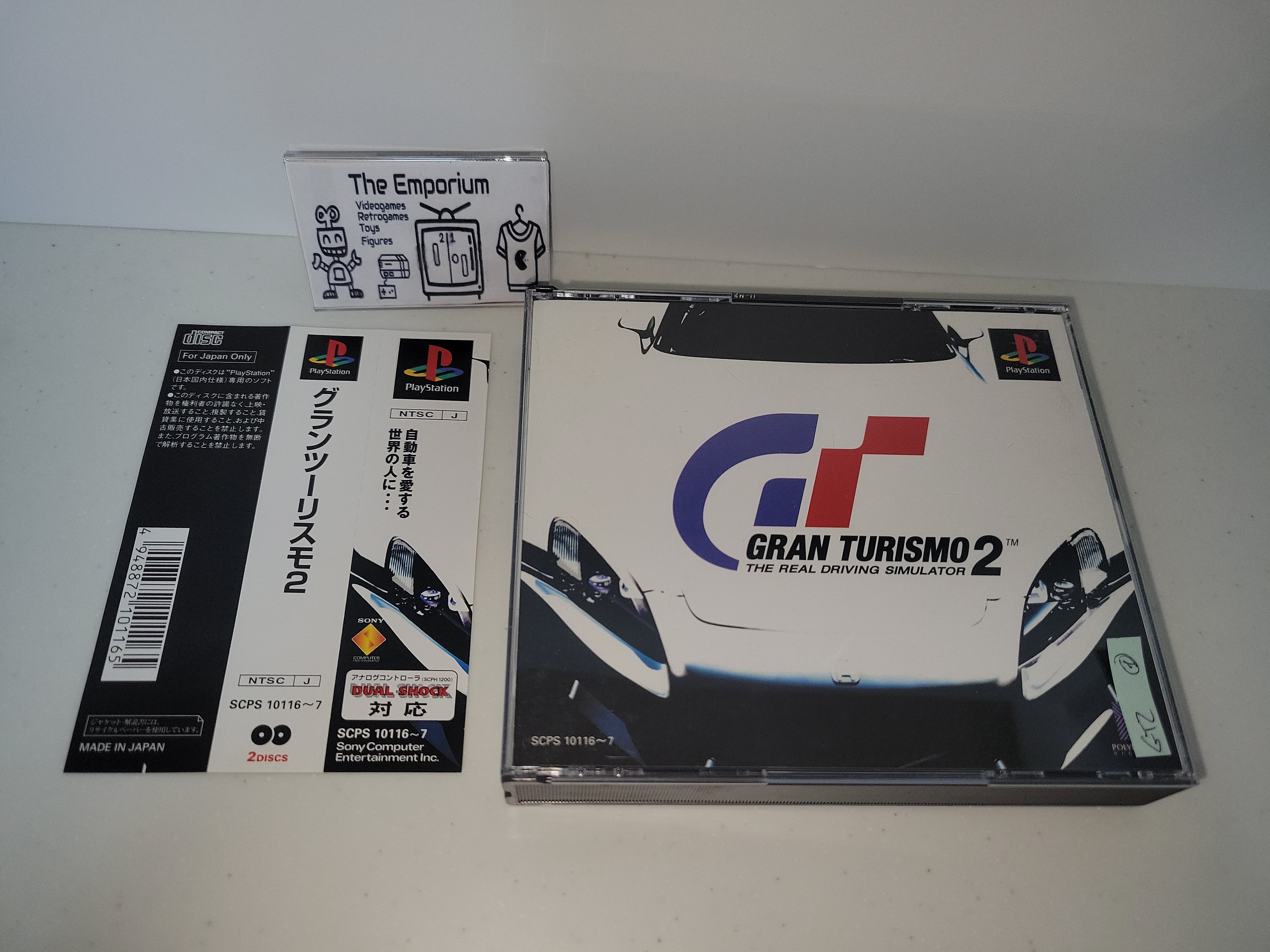 Gran Turismo 2 - Sony PS1 Playstation – The Emporium RetroGames and Toys