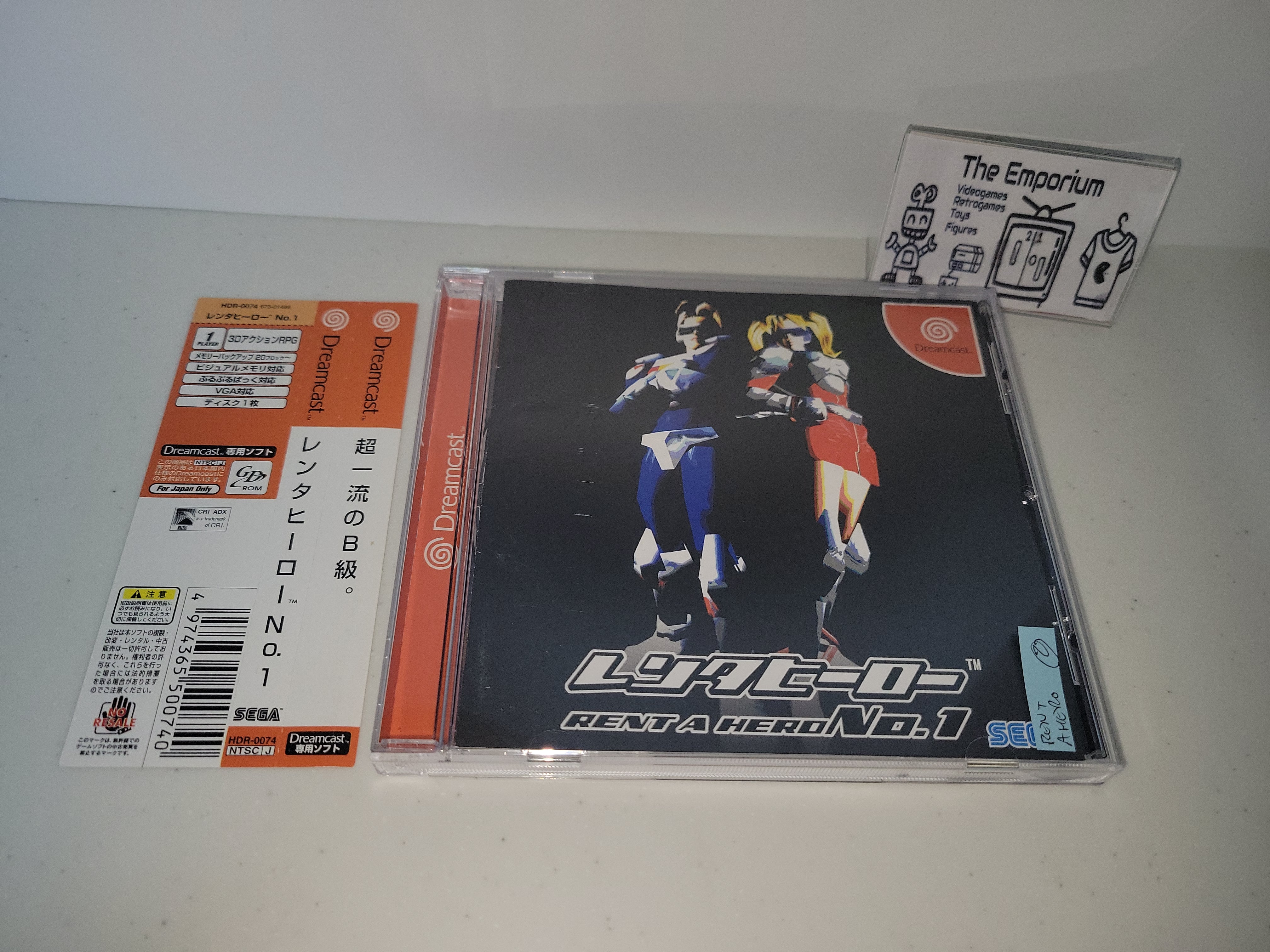 Rent A Hero No. 1 - Sega dc Dreamcast – The Emporium RetroGaming Shop