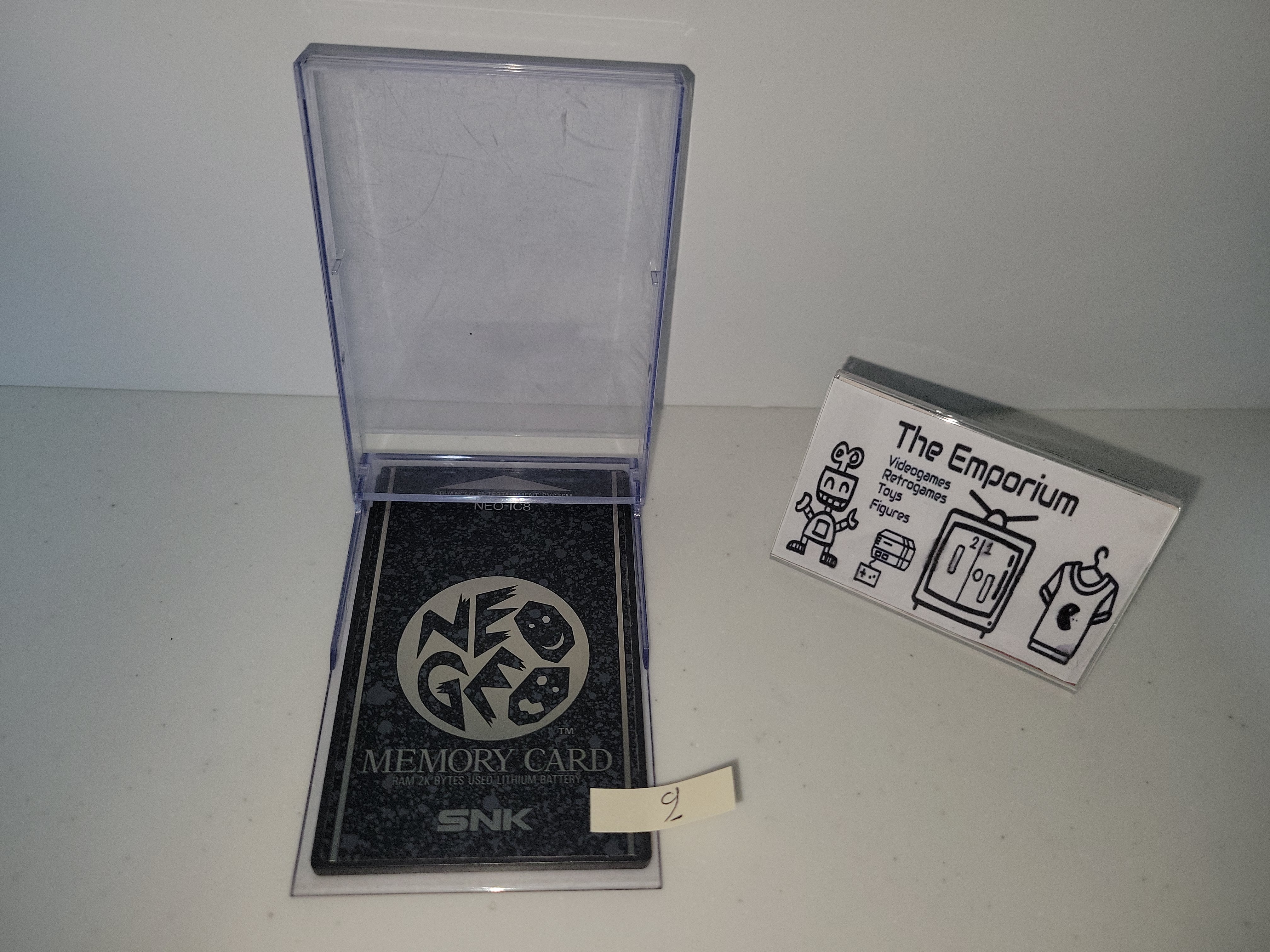 Snk Neo Geo Memory Card - Snk Neogeo AES NG – The Emporium RetroGames ...