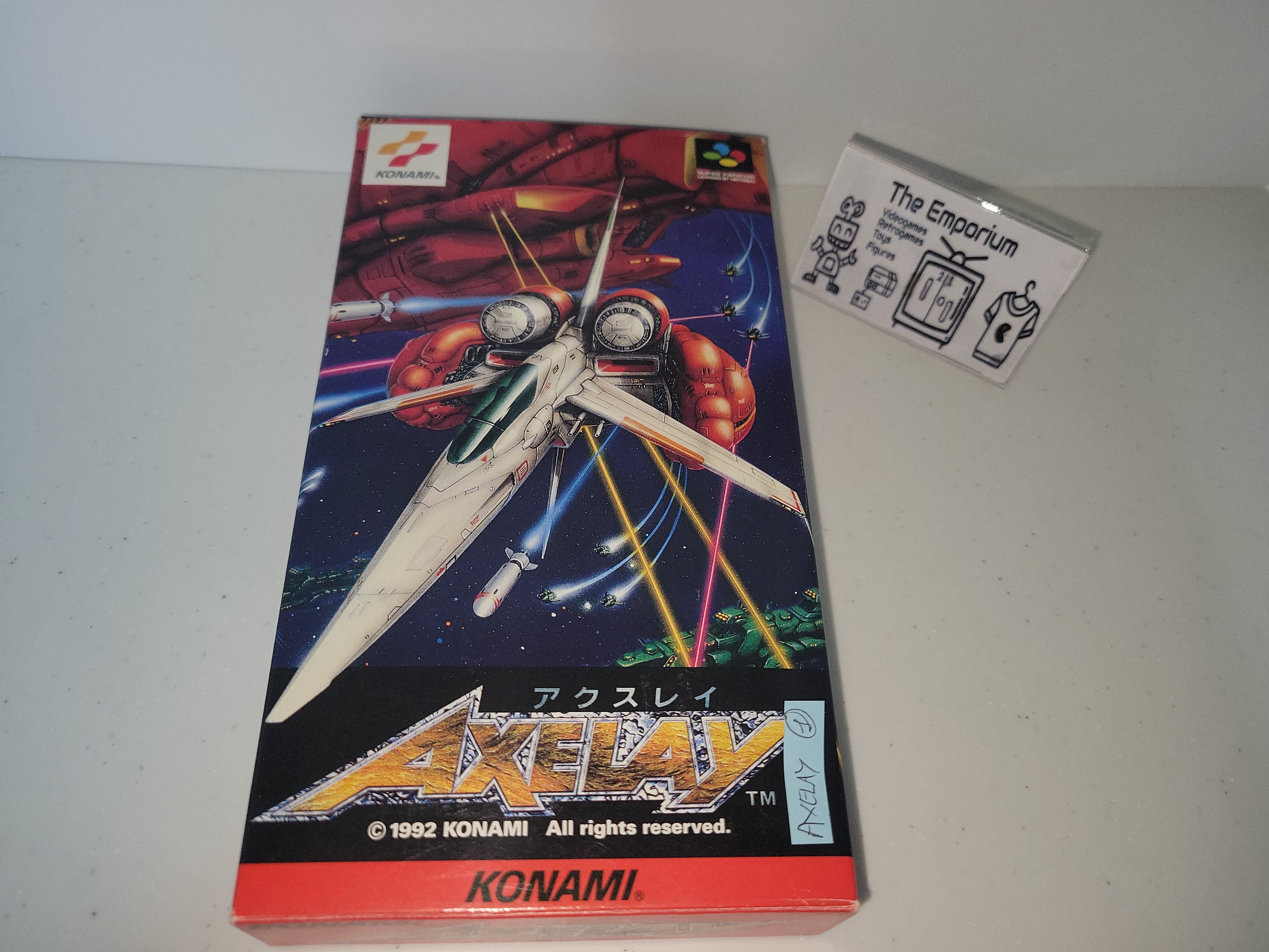 Axelay - Nintendo Sfc Super Famicom – The Emporium RetroGames and Toys