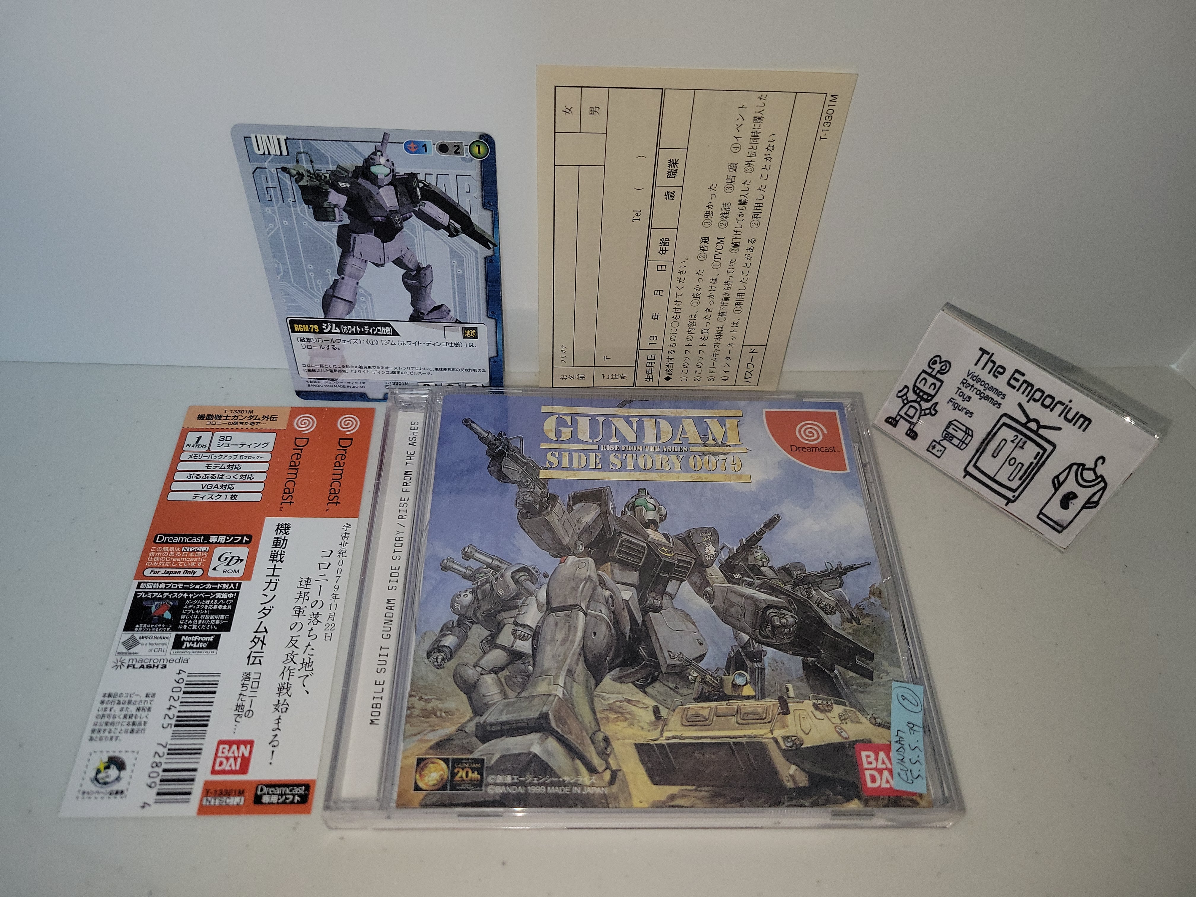Mobile Suit Gundam Side Story 0079 - Sega dc Dreamcast – The Emporium ...