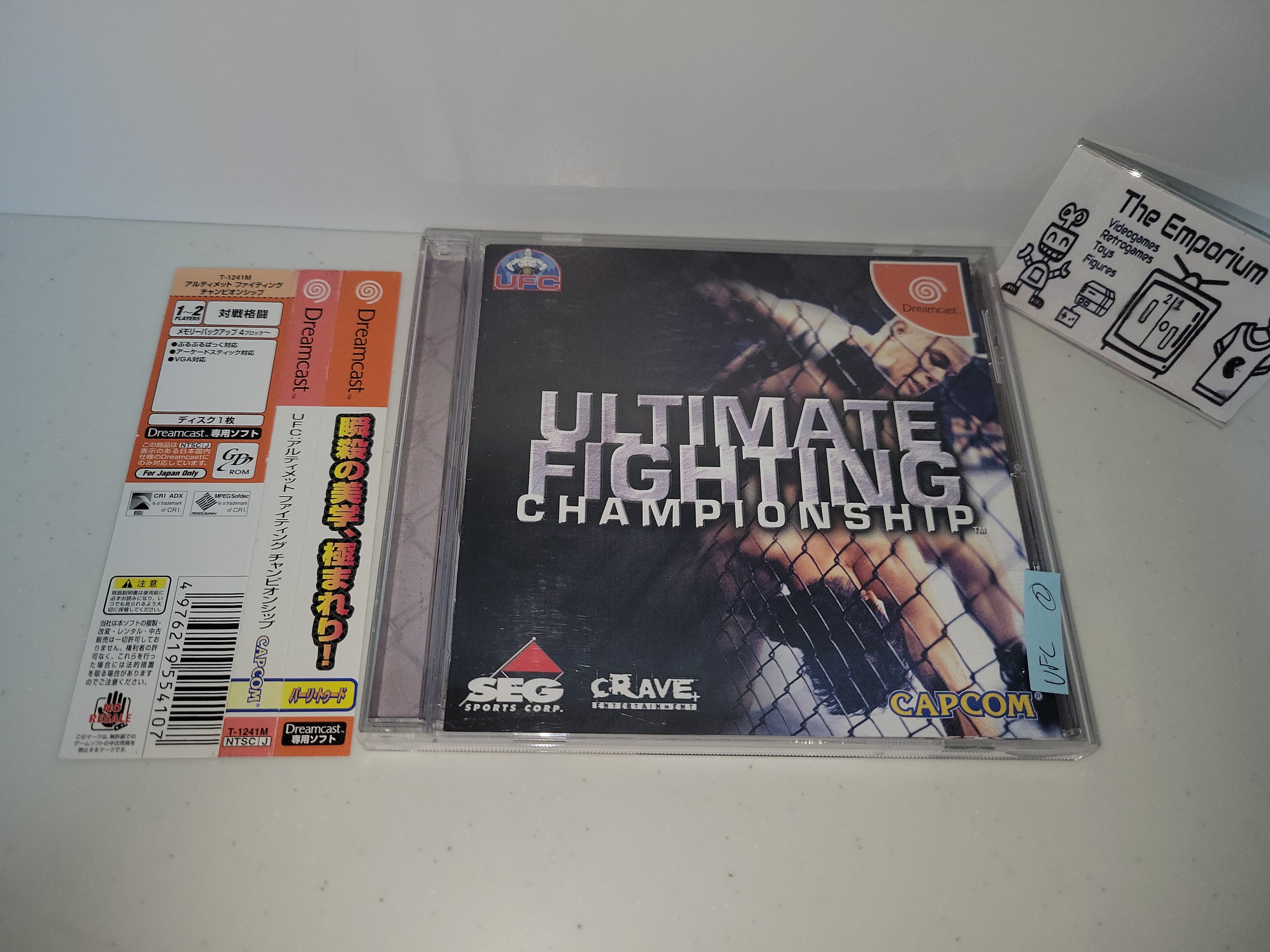 UFC Ultimate Fighting Championship - Sega dc Dreamcast – The Emporium ...