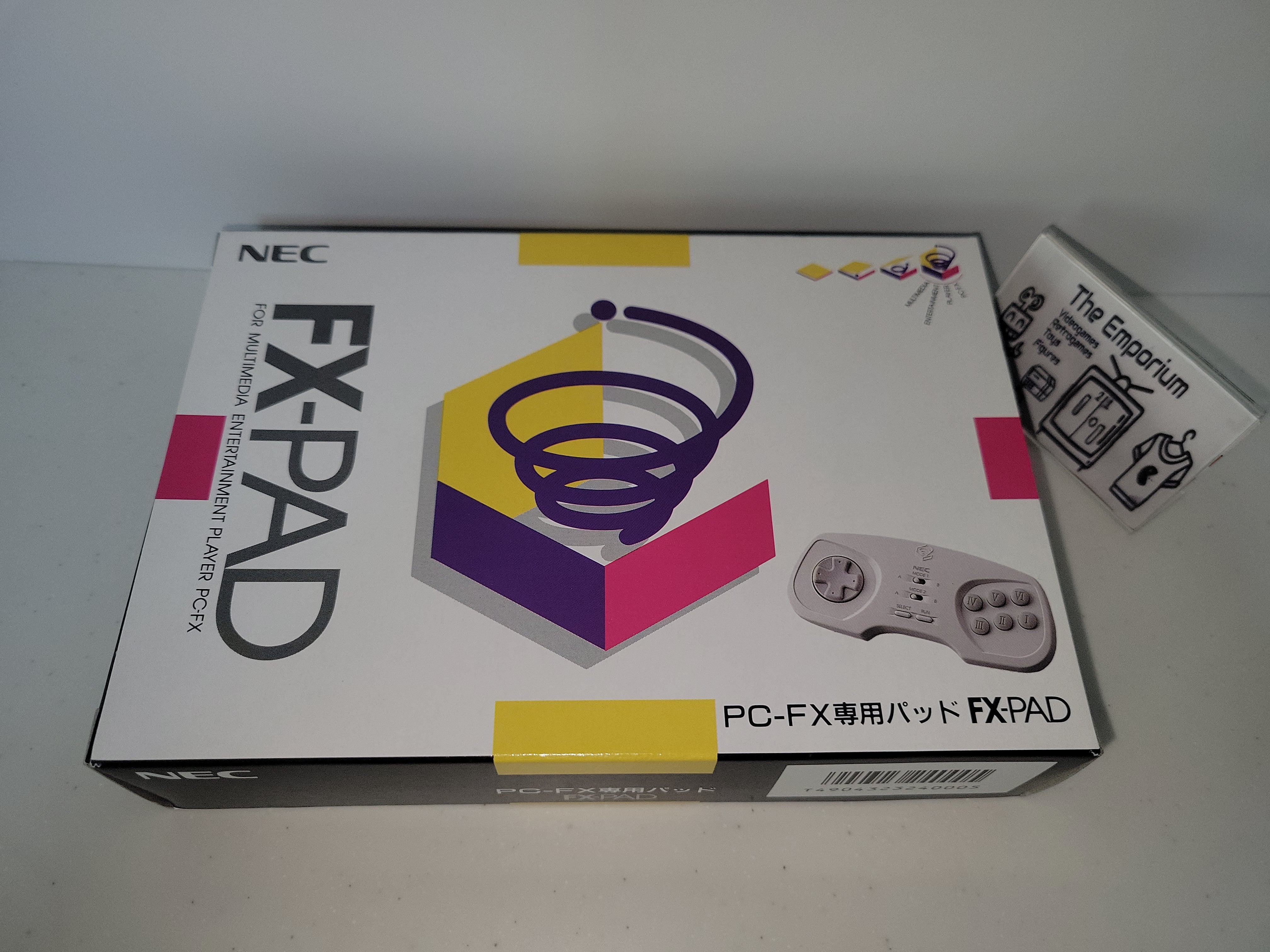 PC-FX control pad FX-PAD - Nec Pc-Fx – The Emporium RetroGames and Toys