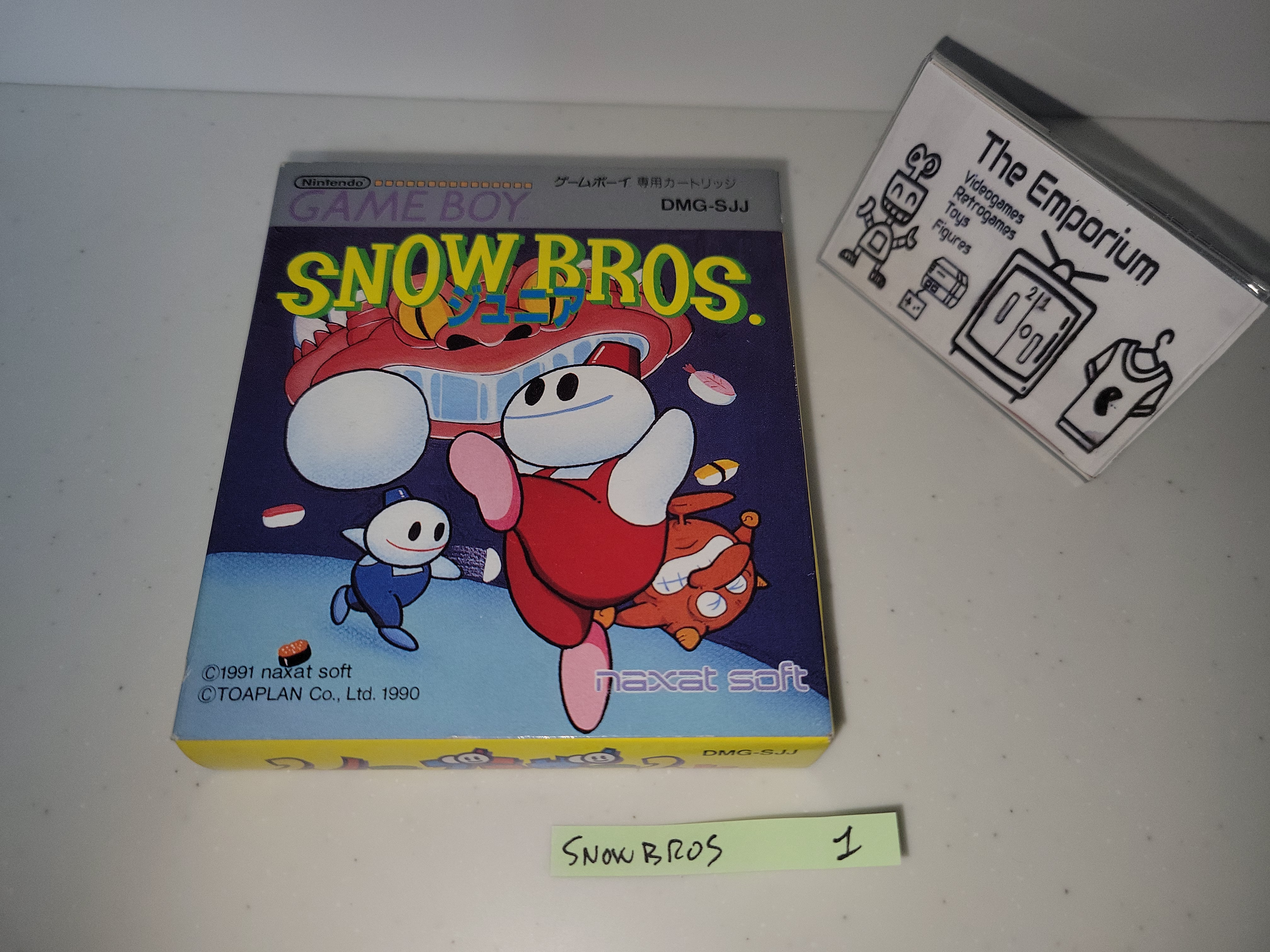 SnowBros Jr. - Nintendo GB GameBoy – The Emporium RetroGaming Shop