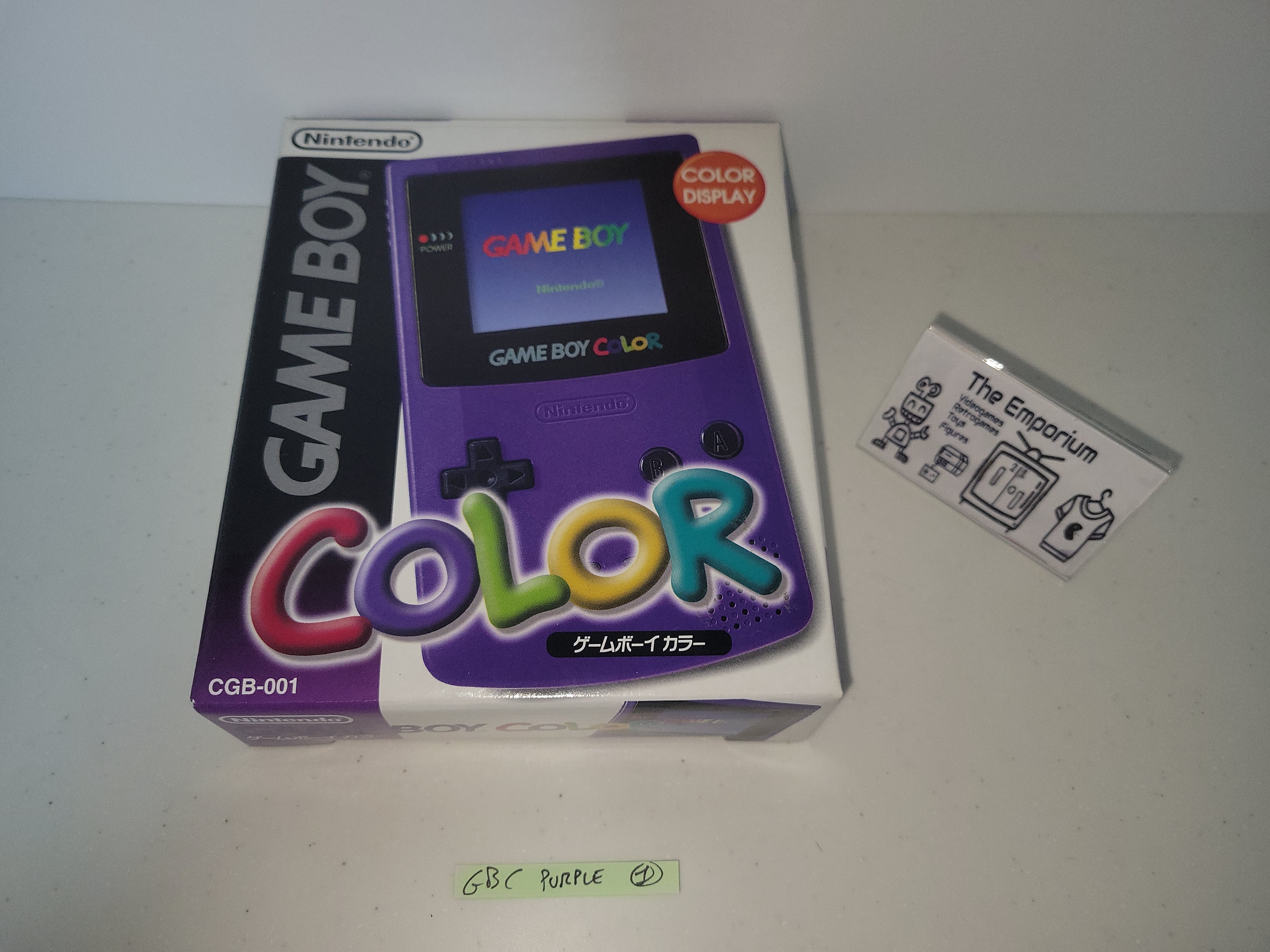 Game Boy Color (Purple) - Nintendo GB GameBoy – The Emporium RetroGames ...