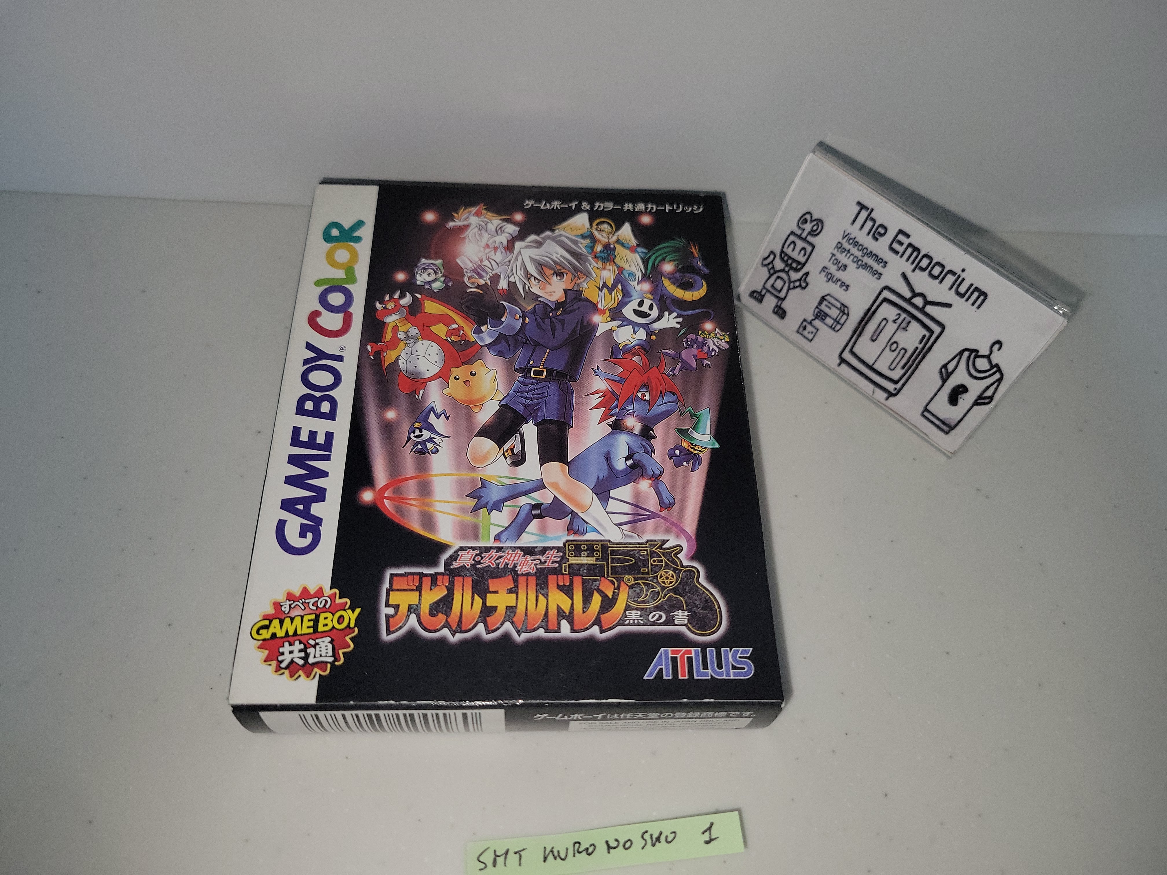 Shin Megami Tensei: Devil Children: Kuro no Sho - Nintendo GB GameBoy ...