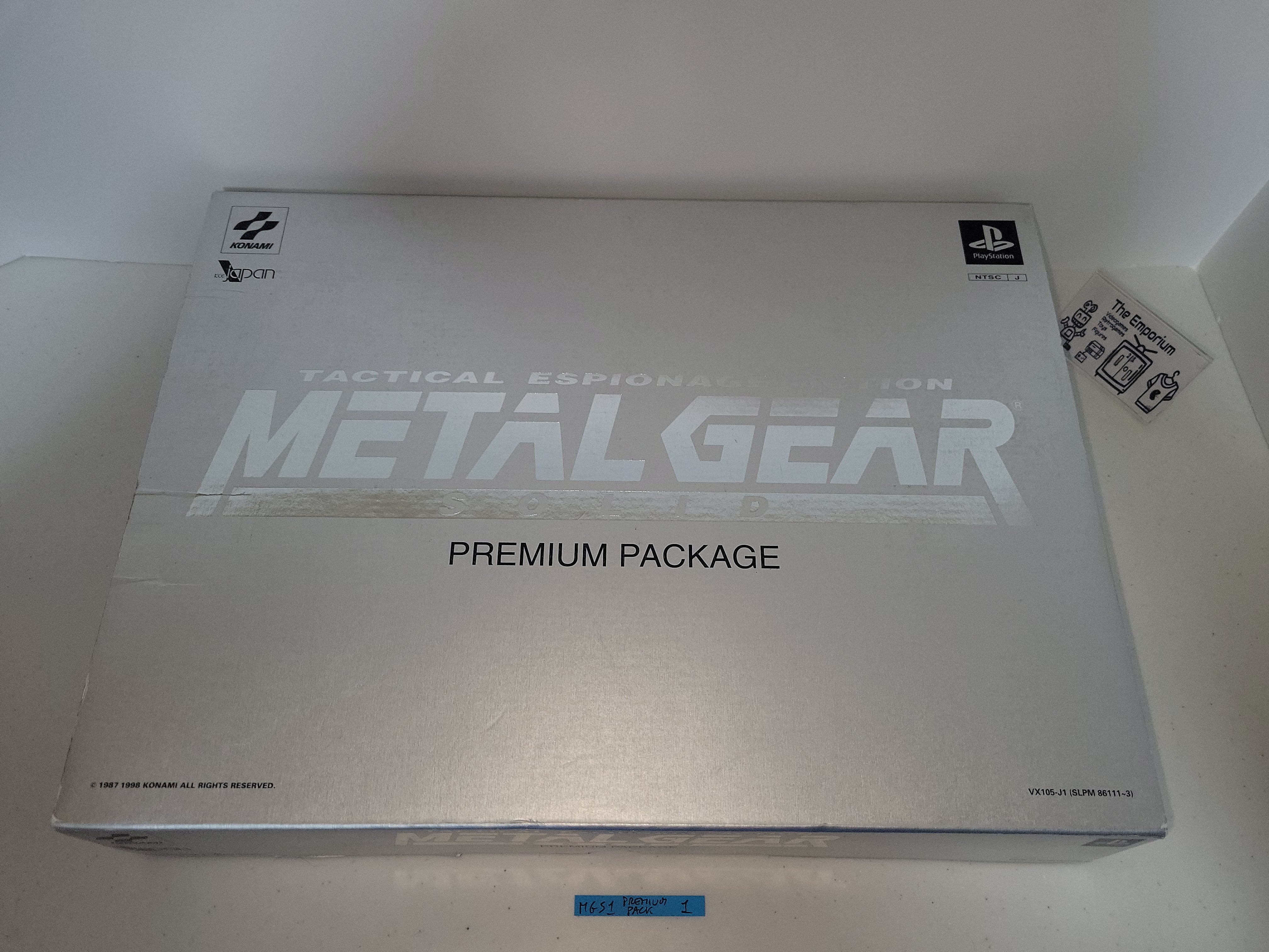 Metal Gear Solid [Premium Package] - Sony PS1 Playstation – The ...