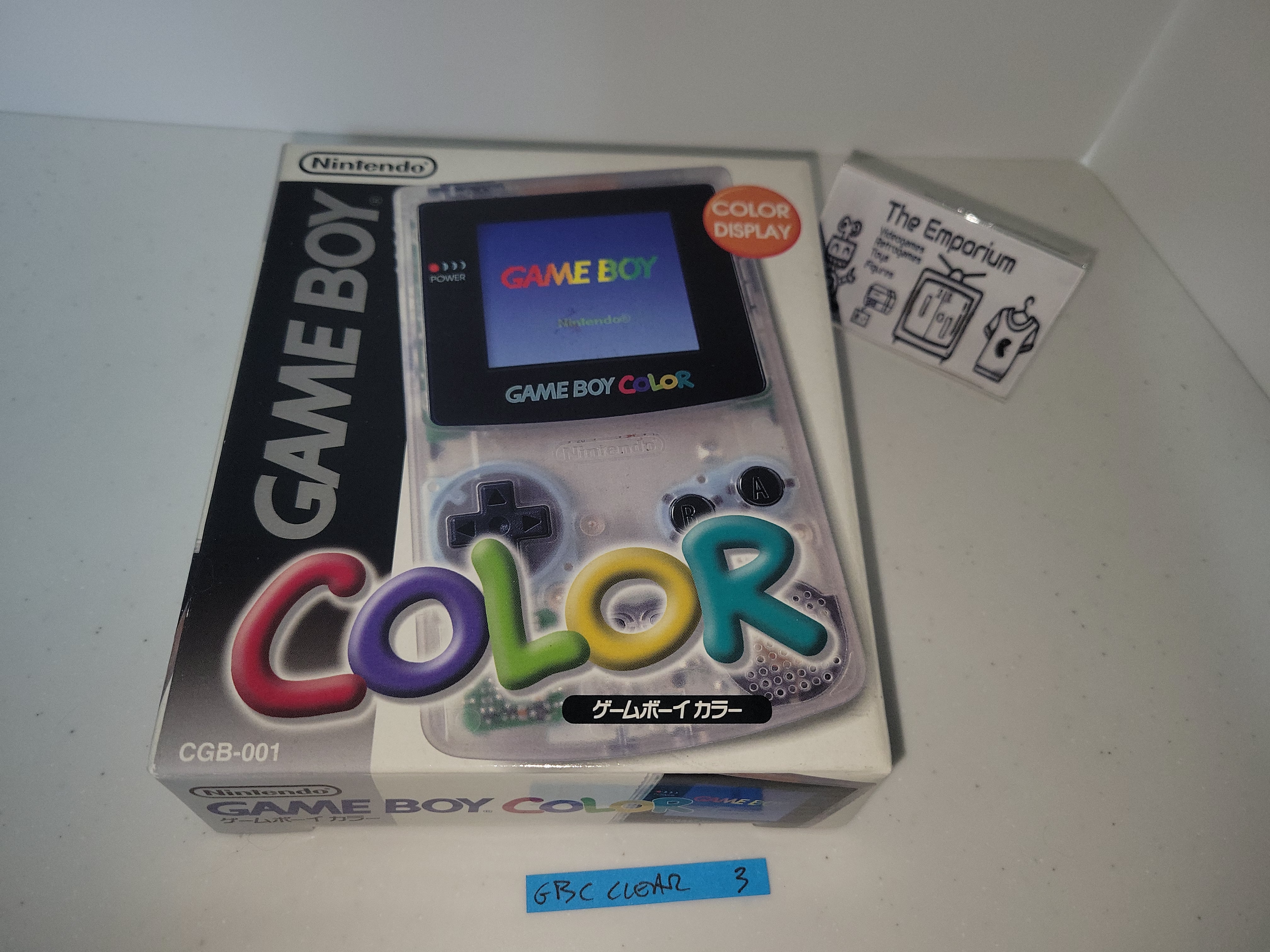 GameBoy Color Console -Clear- - Nintendo GB GameBoy – The Emporium ...