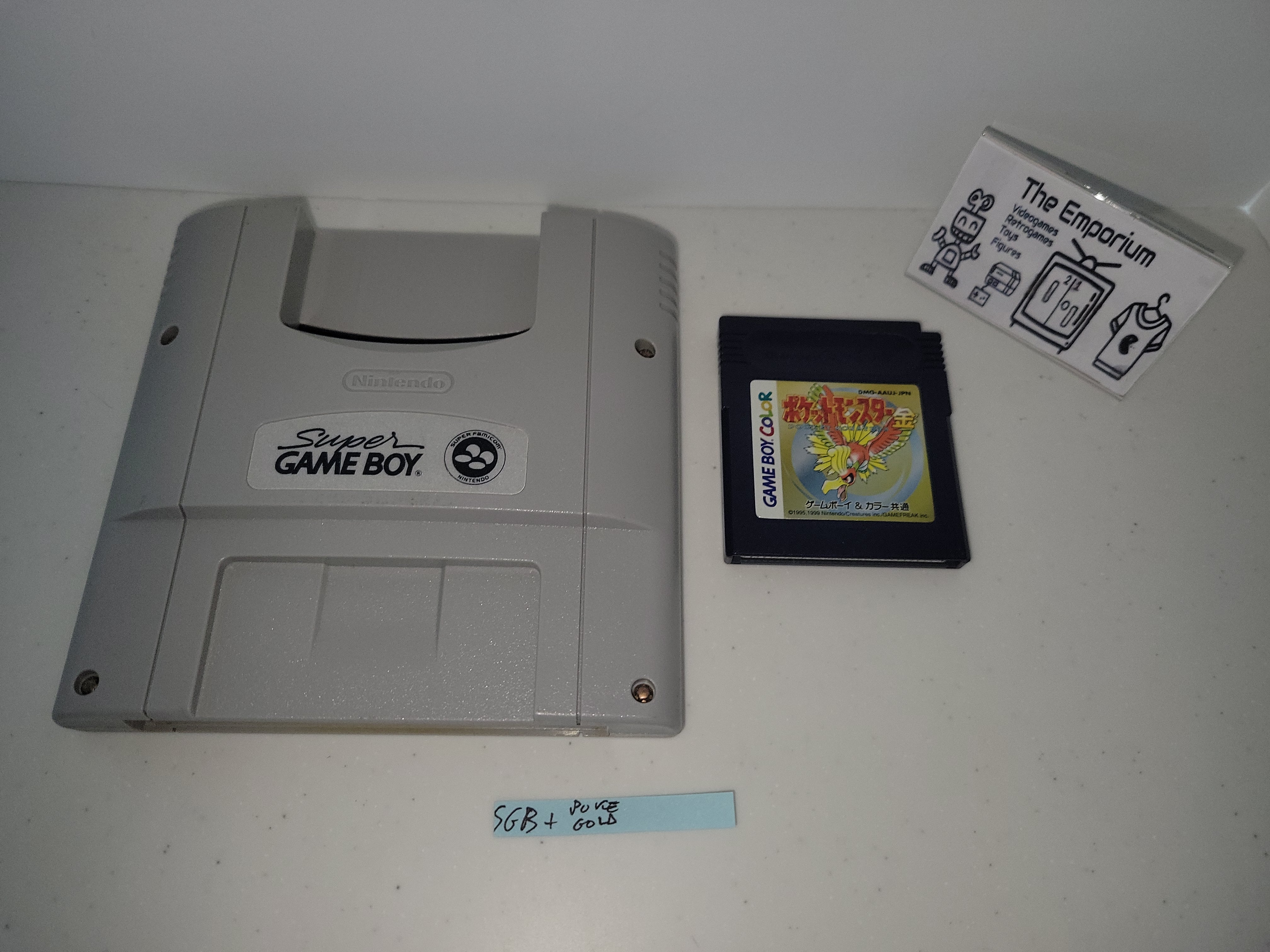 Super GameBoy Adapter + Pokemon Gold - Nintendo Sfc Super Famicom – The ...