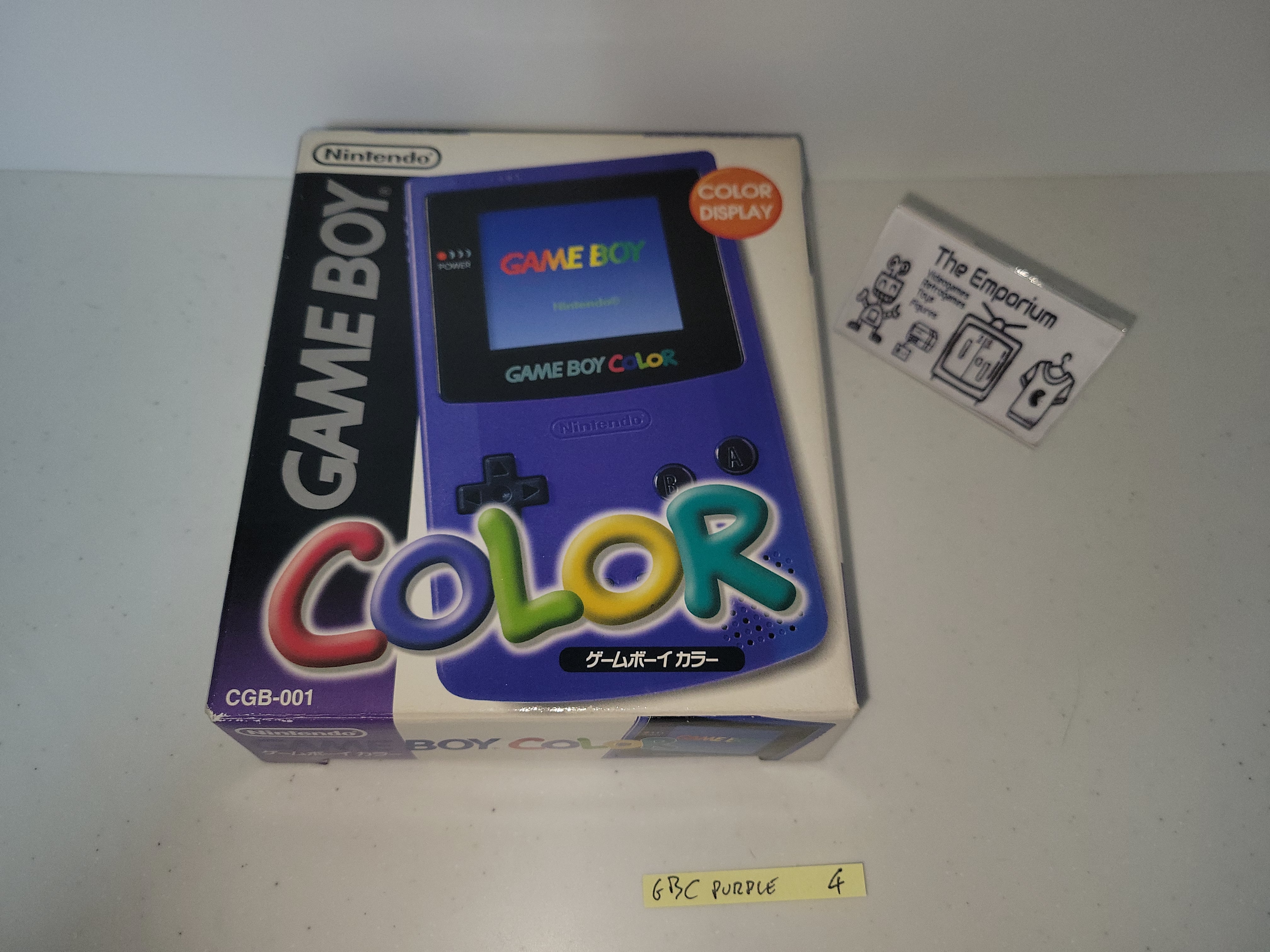 Game Boy Color (Purple) - Nintendo GB GameBoy – The Emporium RetroGames ...
