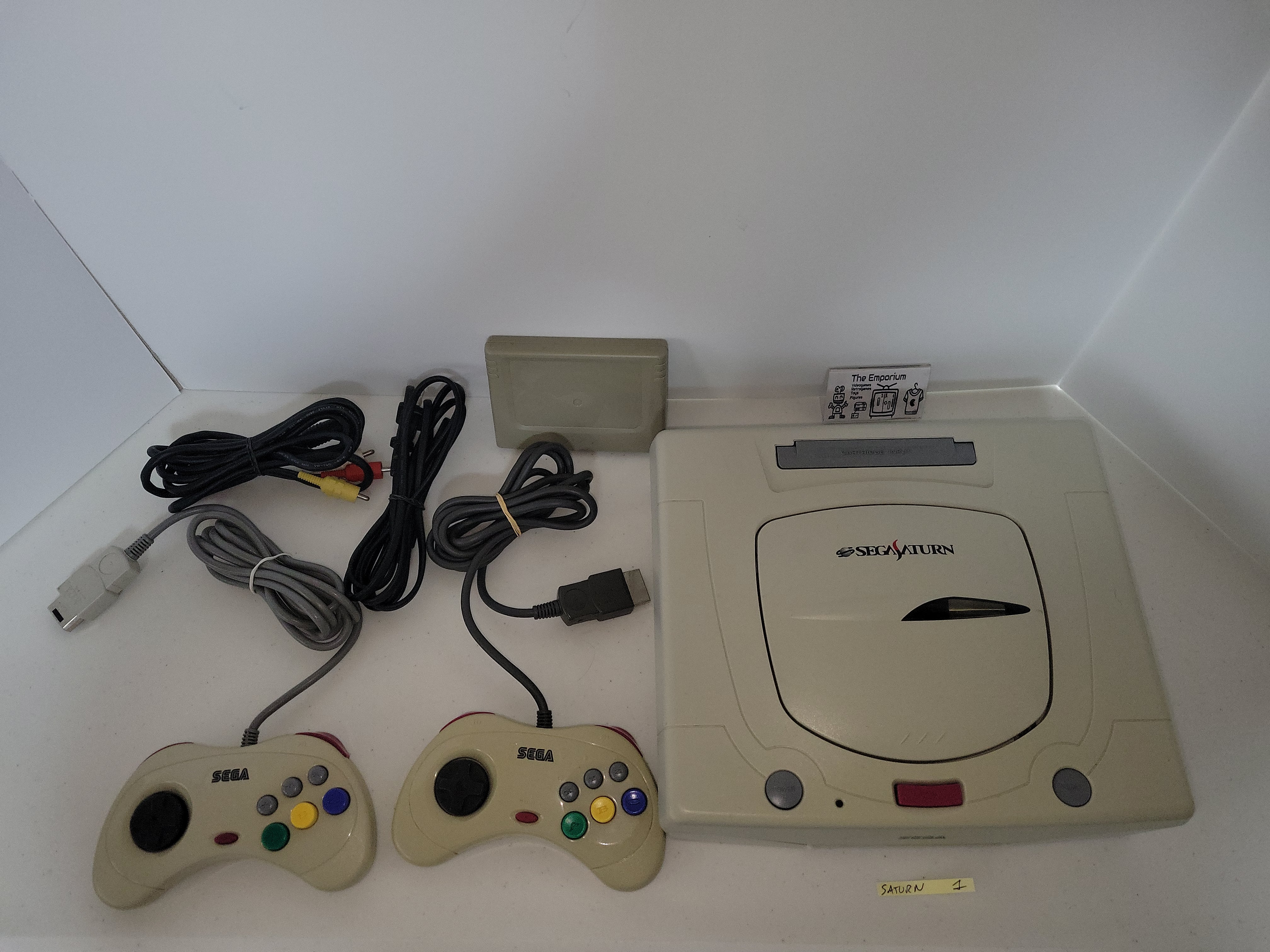 Sega Saturn Console - Sega Saturn sat stn – The Emporium RetroGames and ...