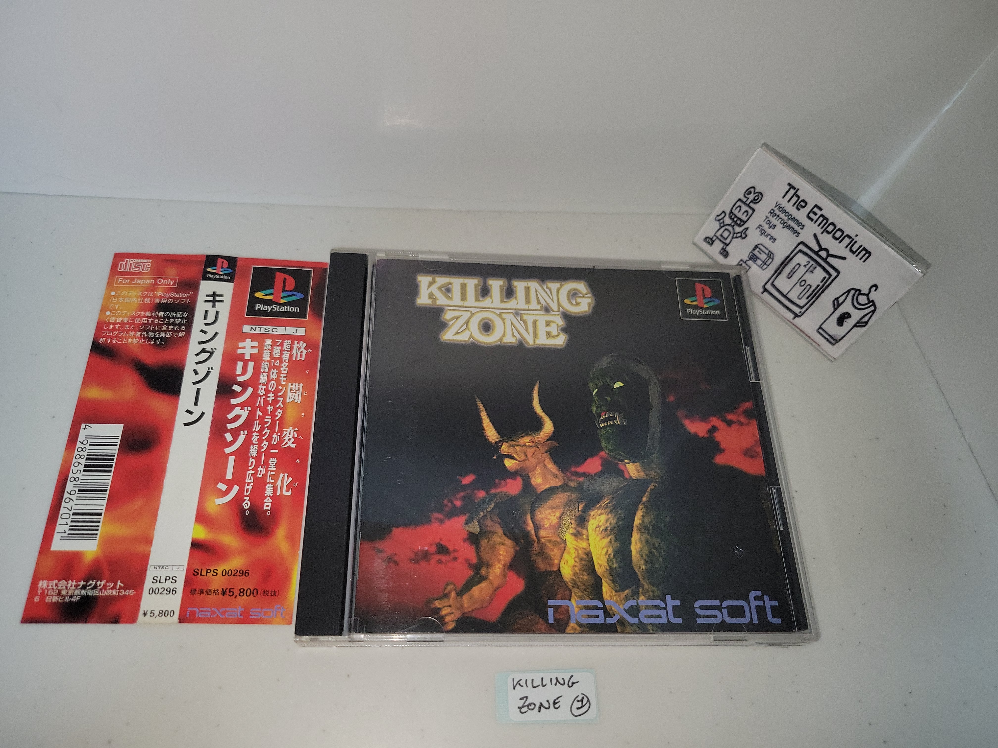 Killing Zone - Sony PS1 Playstation – The Emporium RetroGaming Shop