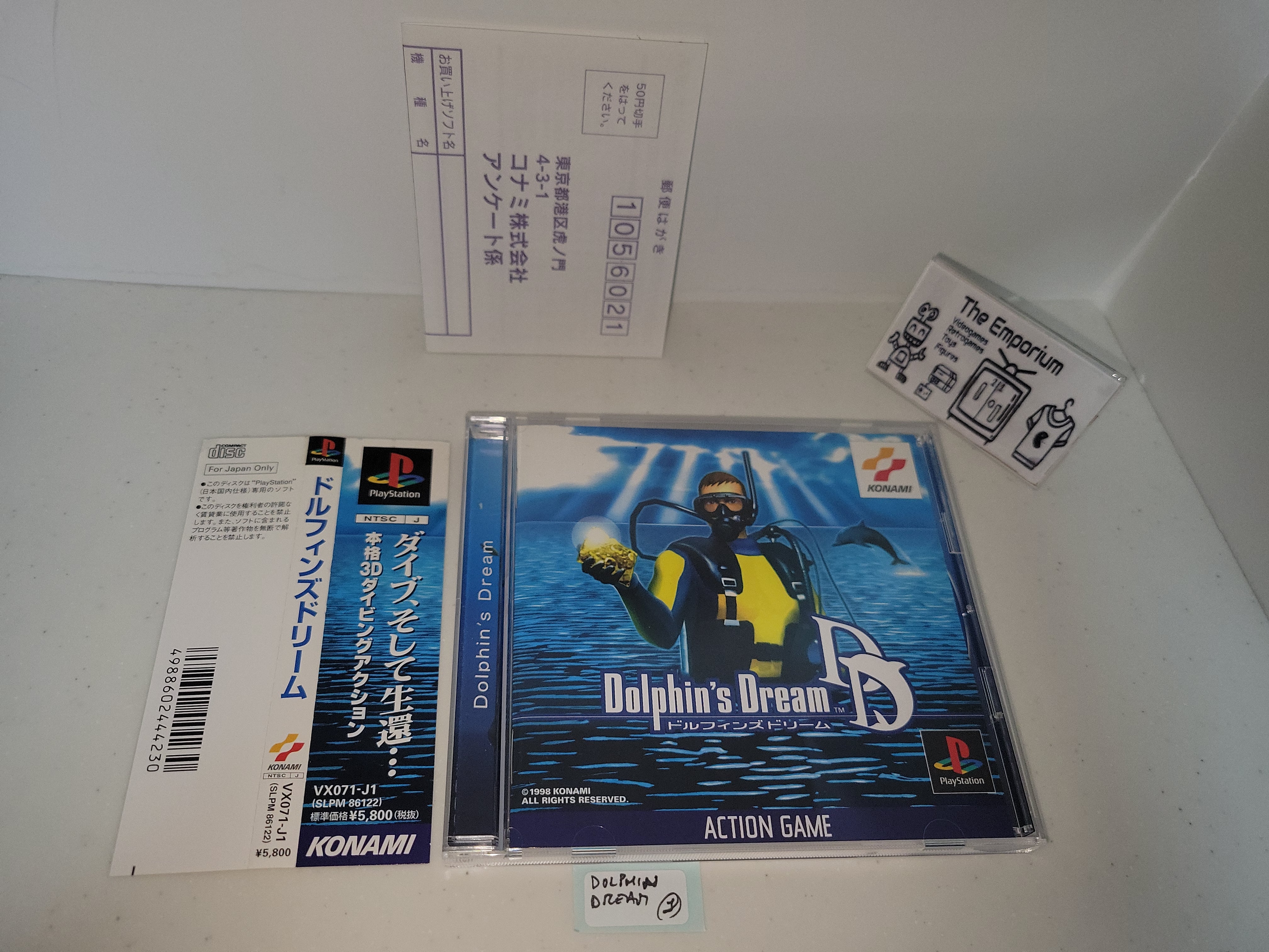 Dolphin Dream - Sony PS1 Playstation – The Emporium RetroGames and Toys
