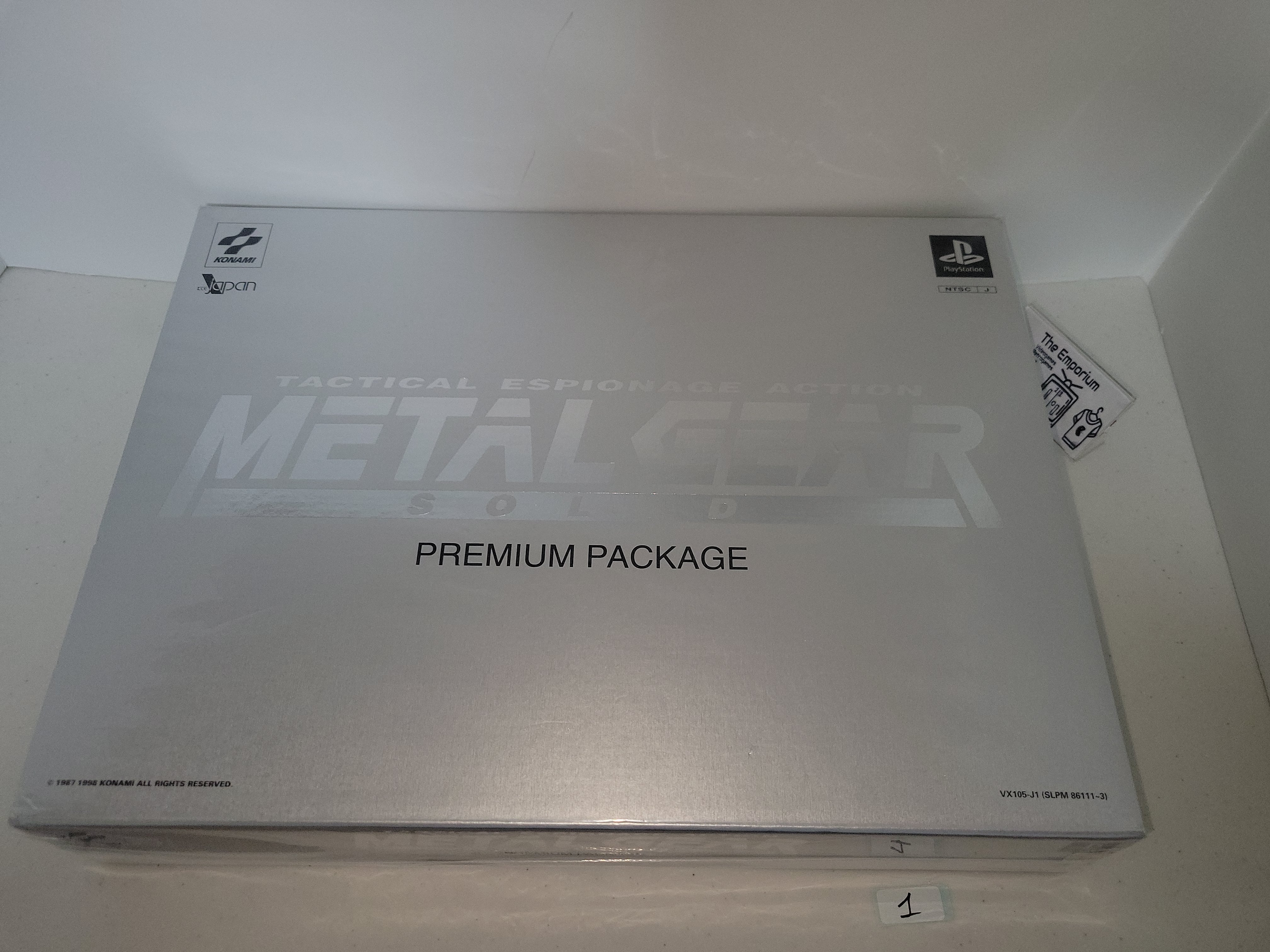 Metal Gear Solid [Premium Package] - Sony PS1 Playstation – The ...