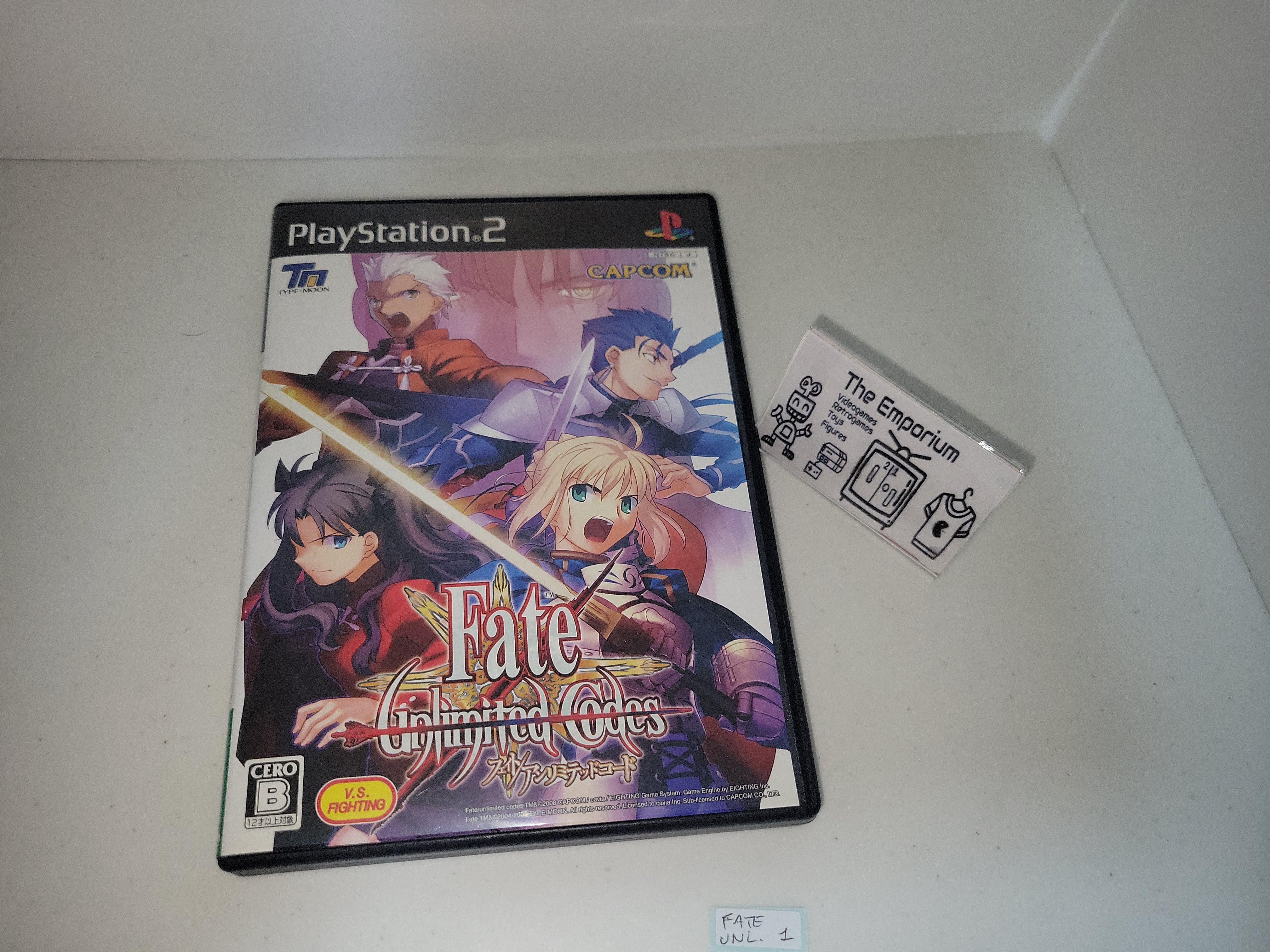 FATE / Unlimited codes - Sony playstation 2 – The Emporium RetroGames ...