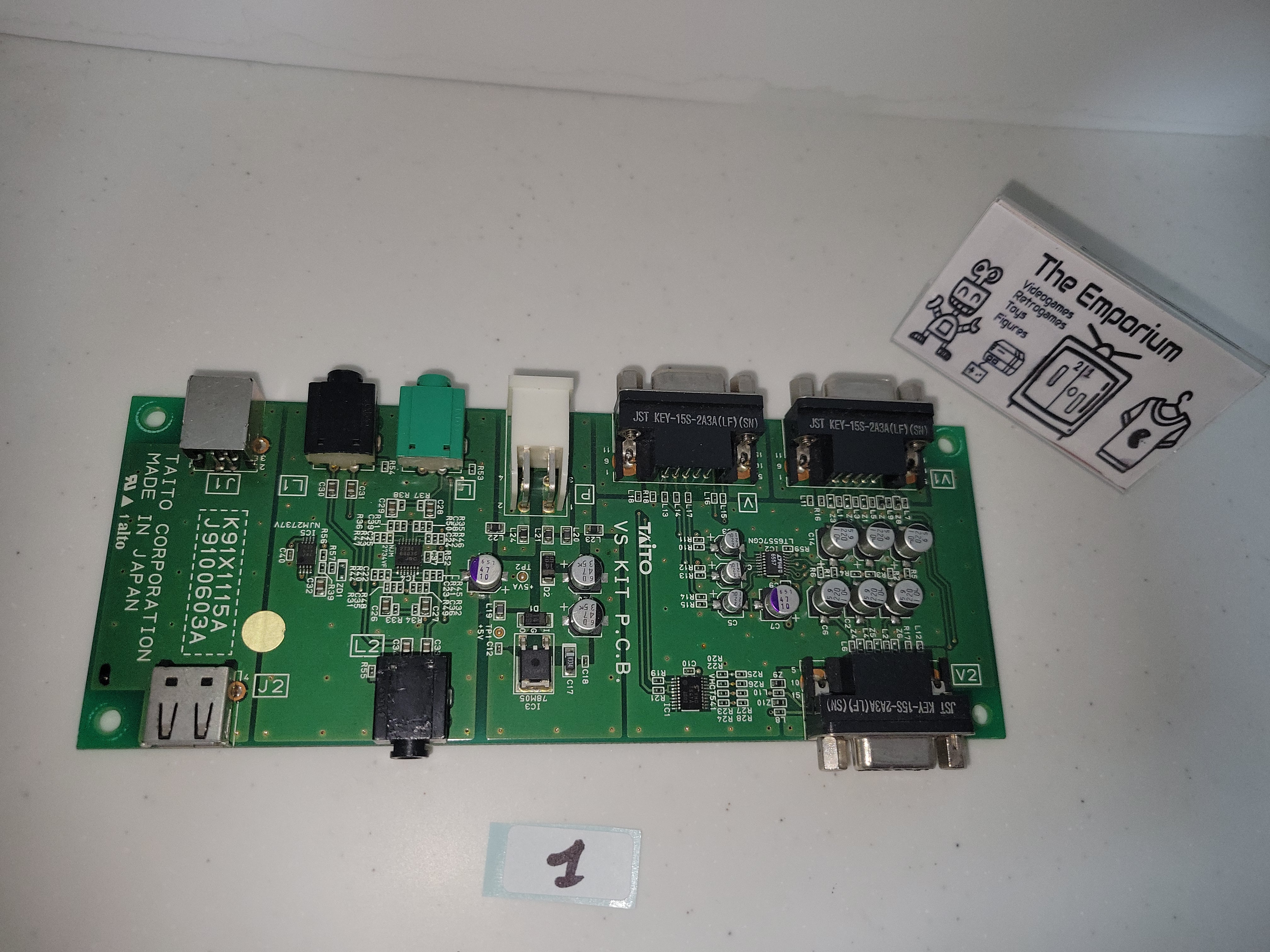 Taito Link PCB K91x1115B board - Arcade Pcb Printed Circuit Board – The ...