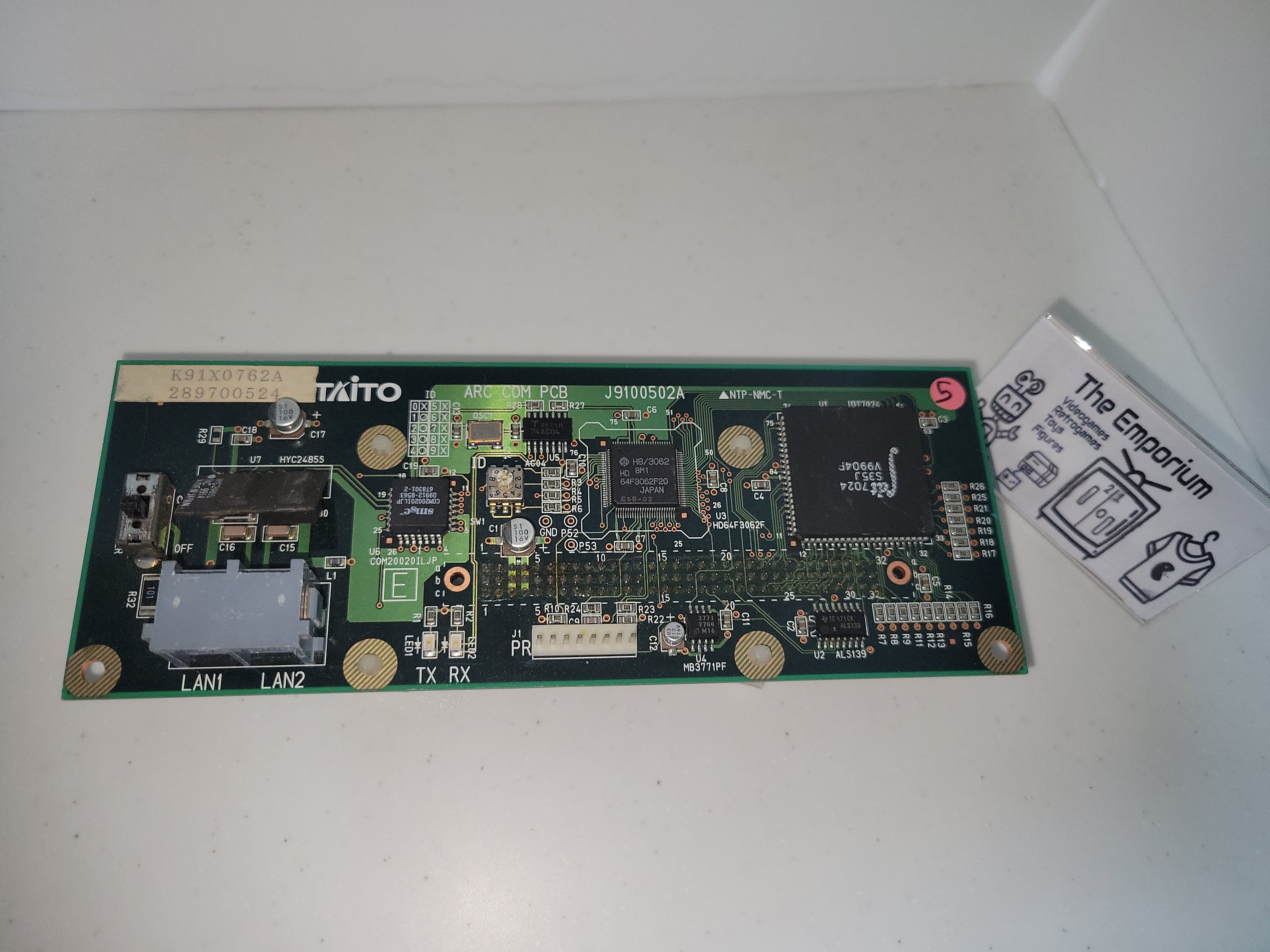 Taito ARC COM Communication board - Arcade Pcb Printed Circuit Board ...