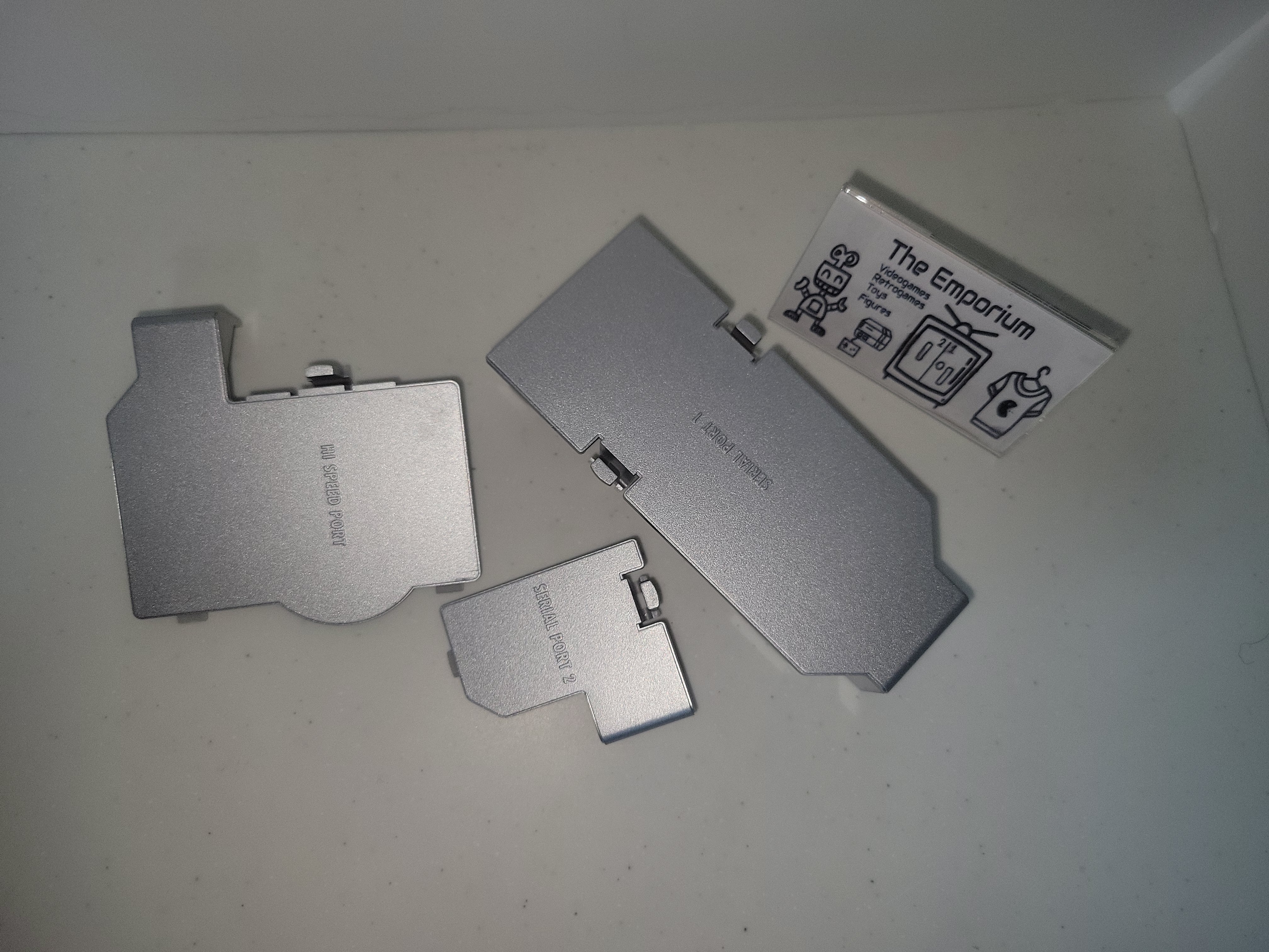 Nintendo GameCube Bottom port's Cover [Silver] - Nintendo GameCube GC ...