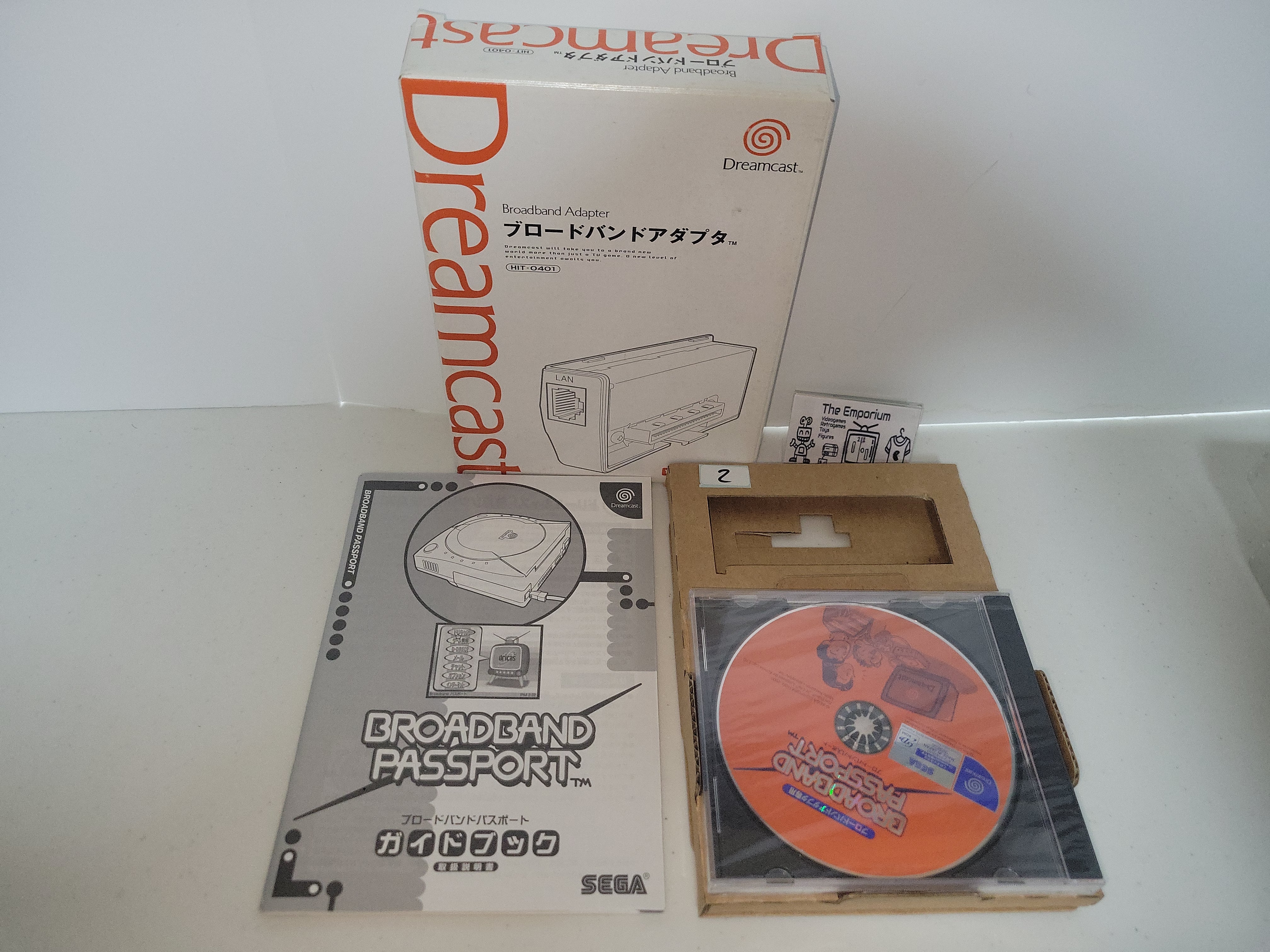 [Box Only] Broadband Adapter HIT-0401 - Sega dc Dreamcast – The ...