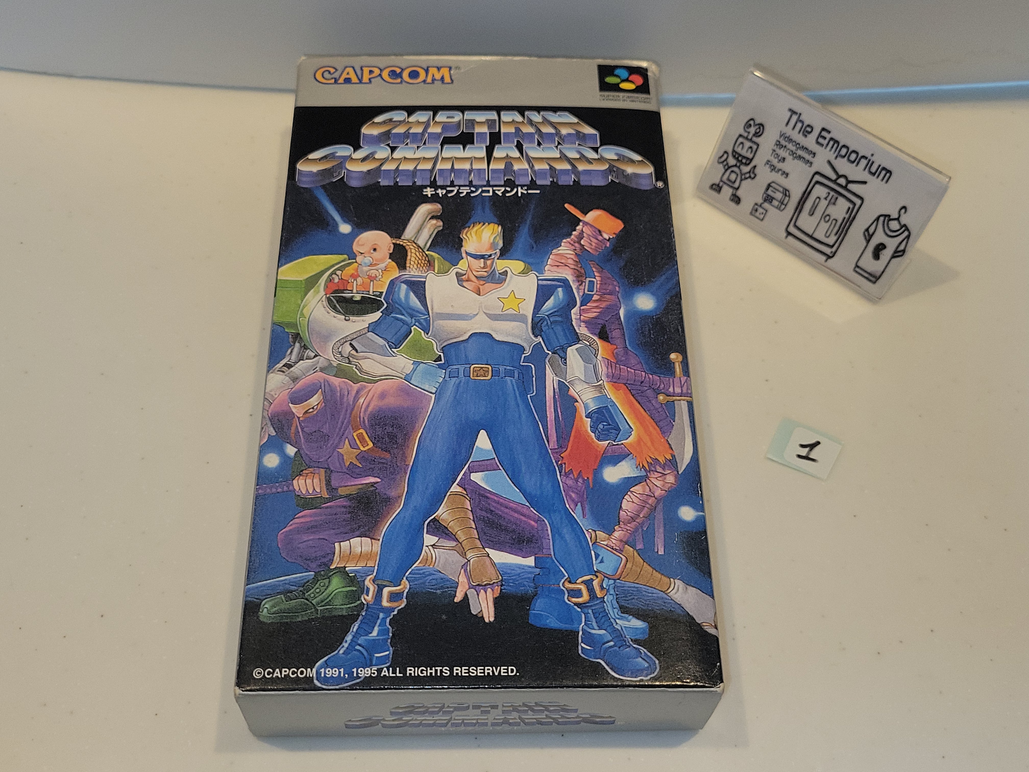 [BOX ONLY] Captain Commando - Nintendo Sfc Super Famicom – The Emporium ...
