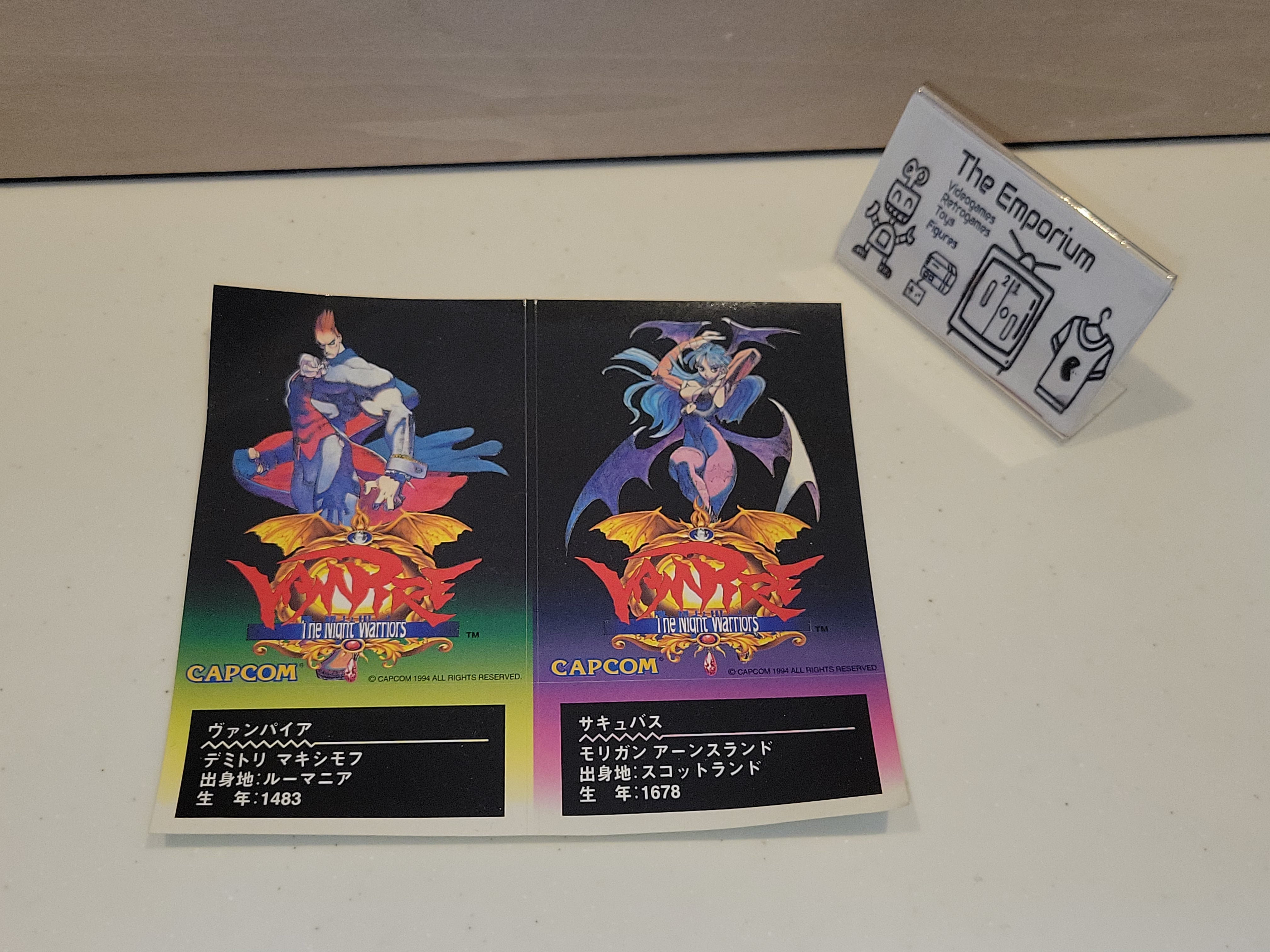 Capcom Vampire Sticker Seal Game Morrigan Demitri not for sale Sticker ...