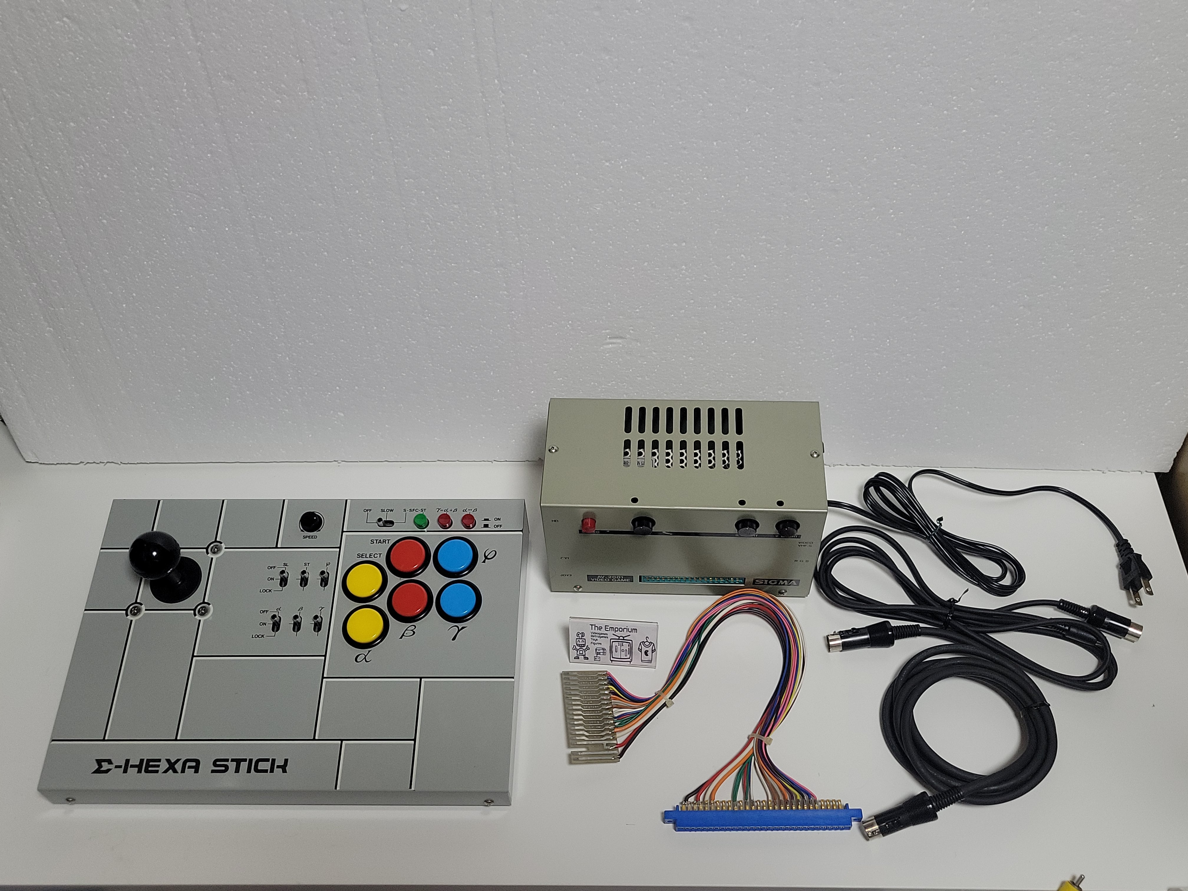 Arcade Jamma Control Box Sigma AV2001 - Arcade Pcb Printed Circuit Boa ...