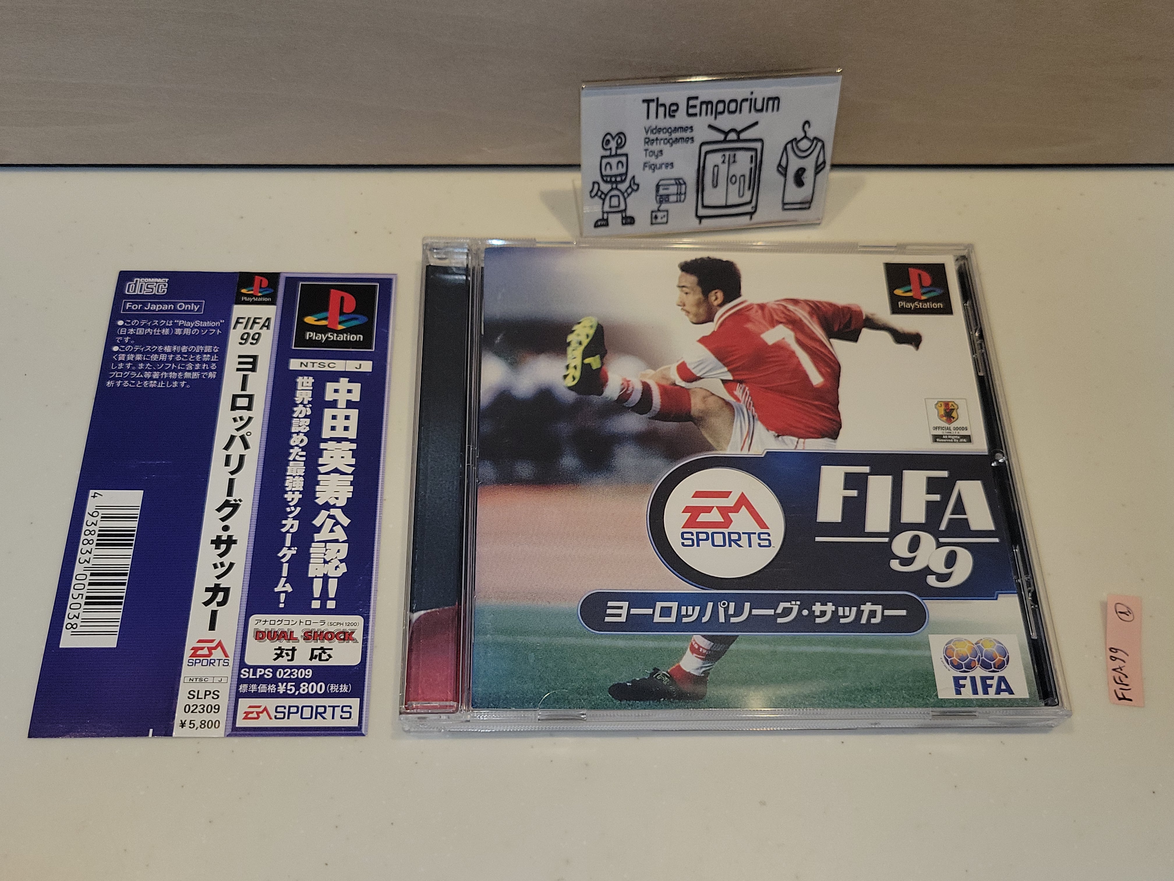 Fifa 99 - Sony PS1 Playstation – The Emporium RetroGames and Toys
