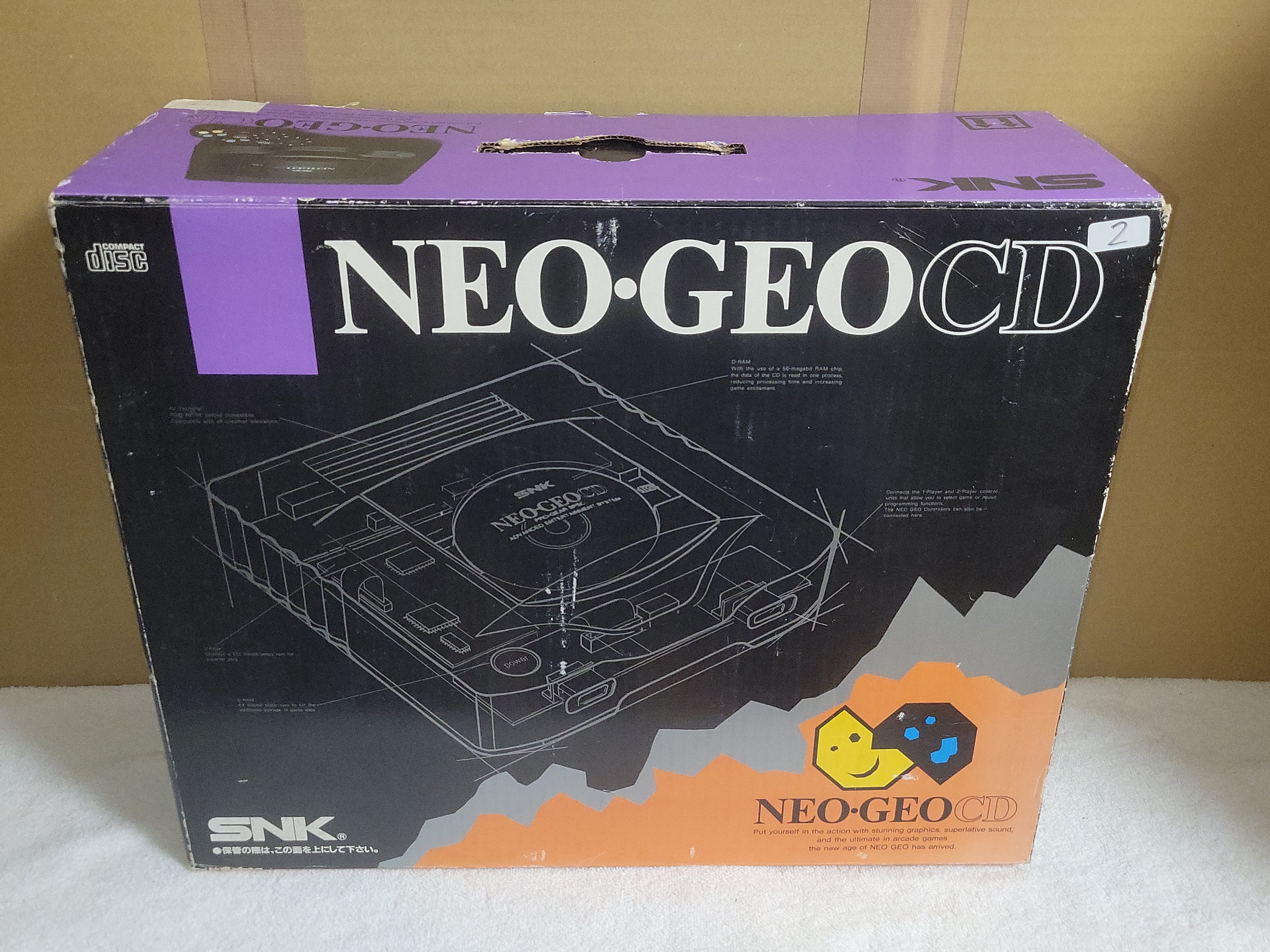[Box Only] Snk NeoGeo CD Box - Snk Neogeo cd ngcd – The Emporium ...
