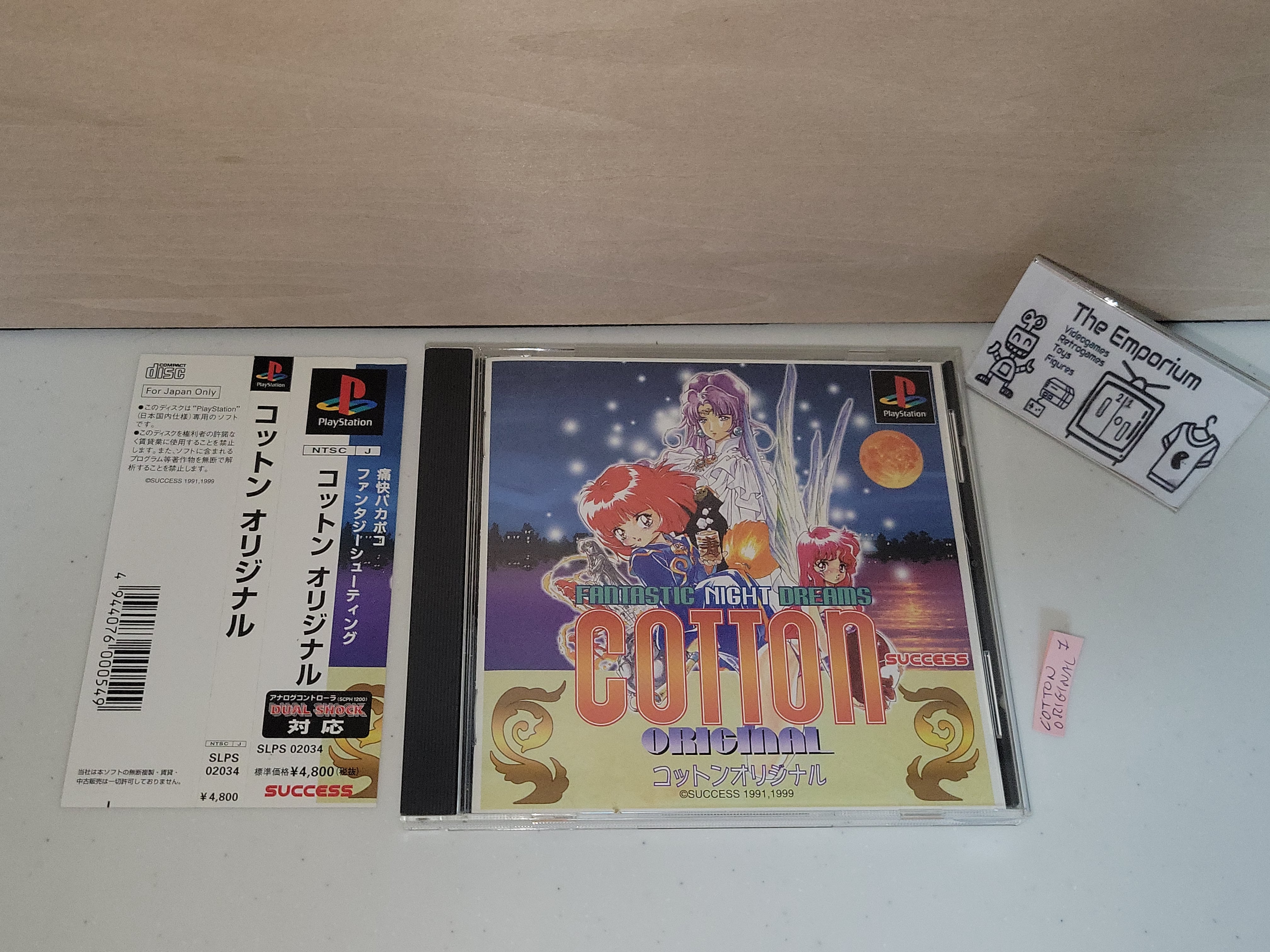 Cotton Original - Sony PS1 Playstation – The Emporium RetroGaming Shop