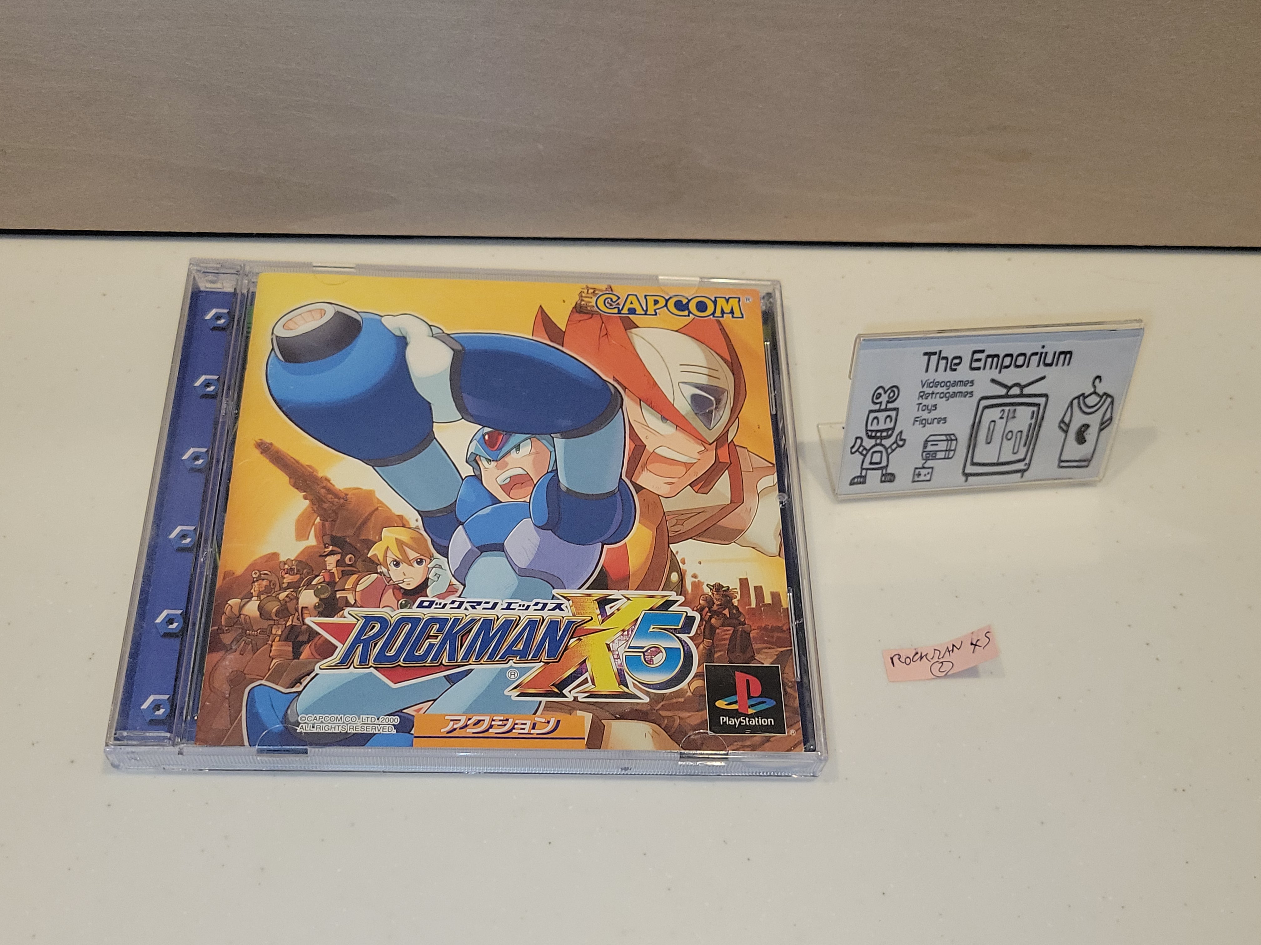 Rockman X5 - Sony PS1 Playstation – The Emporium RetroGames and Toys