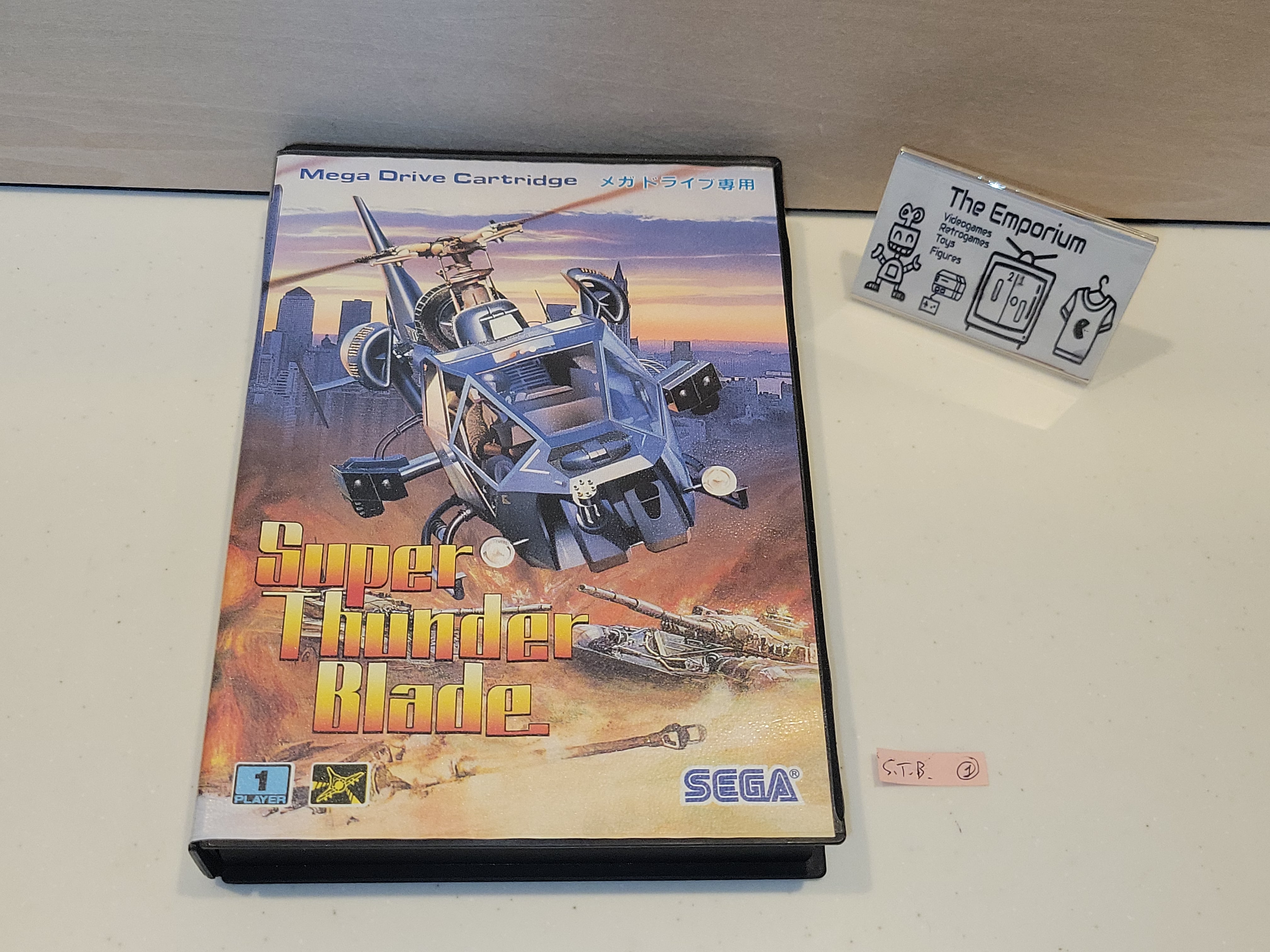 gian - Super Thunder Blade - Sega MD MegaDrive – The Emporium ...