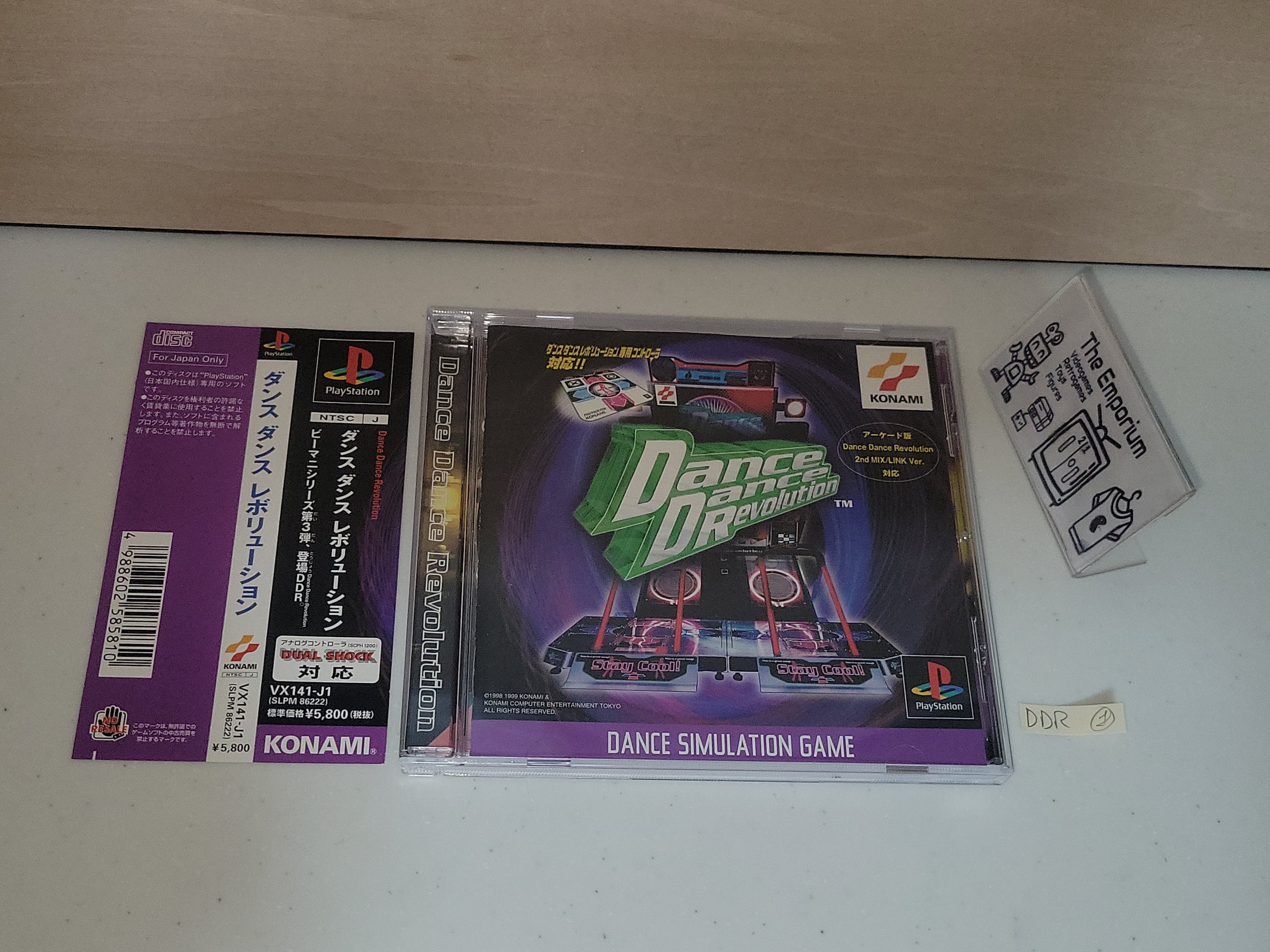Dance Dance Revolution - Sony PS1 Playstation – The Emporium ...