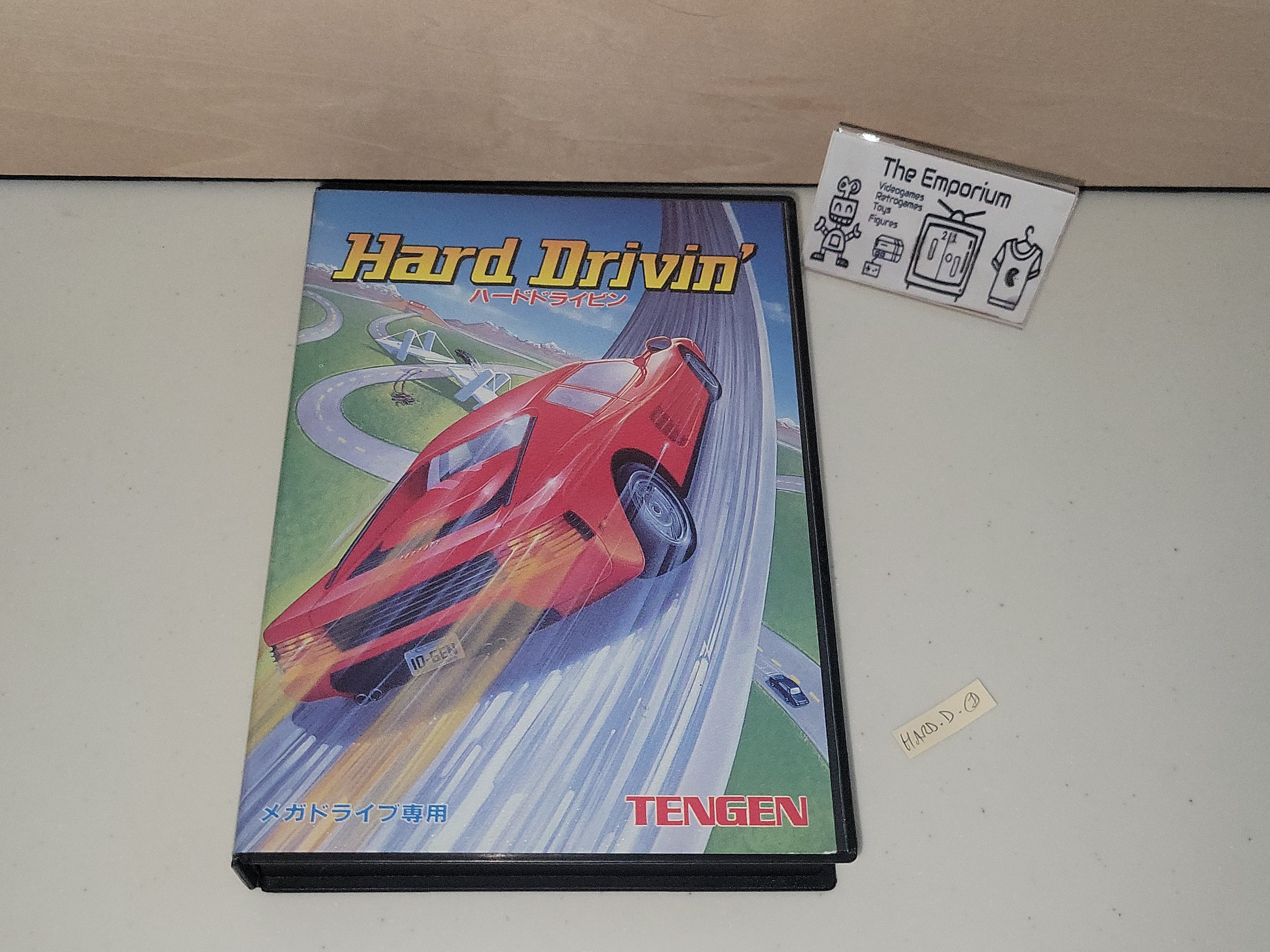 Hard Drivin' - Sega MD MegaDrive – The Emporium RetroGames and Toys