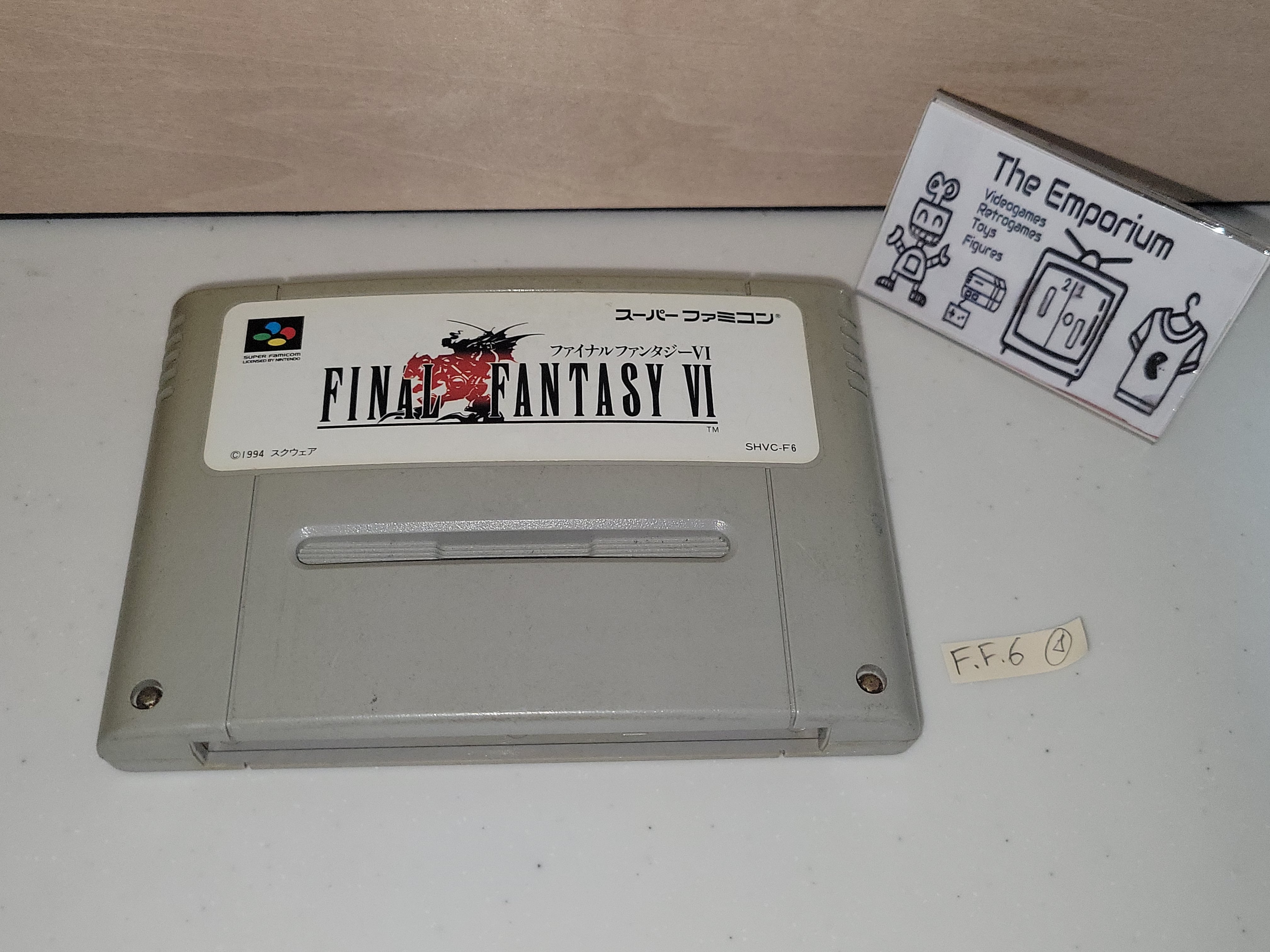 Final Fantasy VI cart only - Nintendo Sfc Super Famicom – The Emporium ...