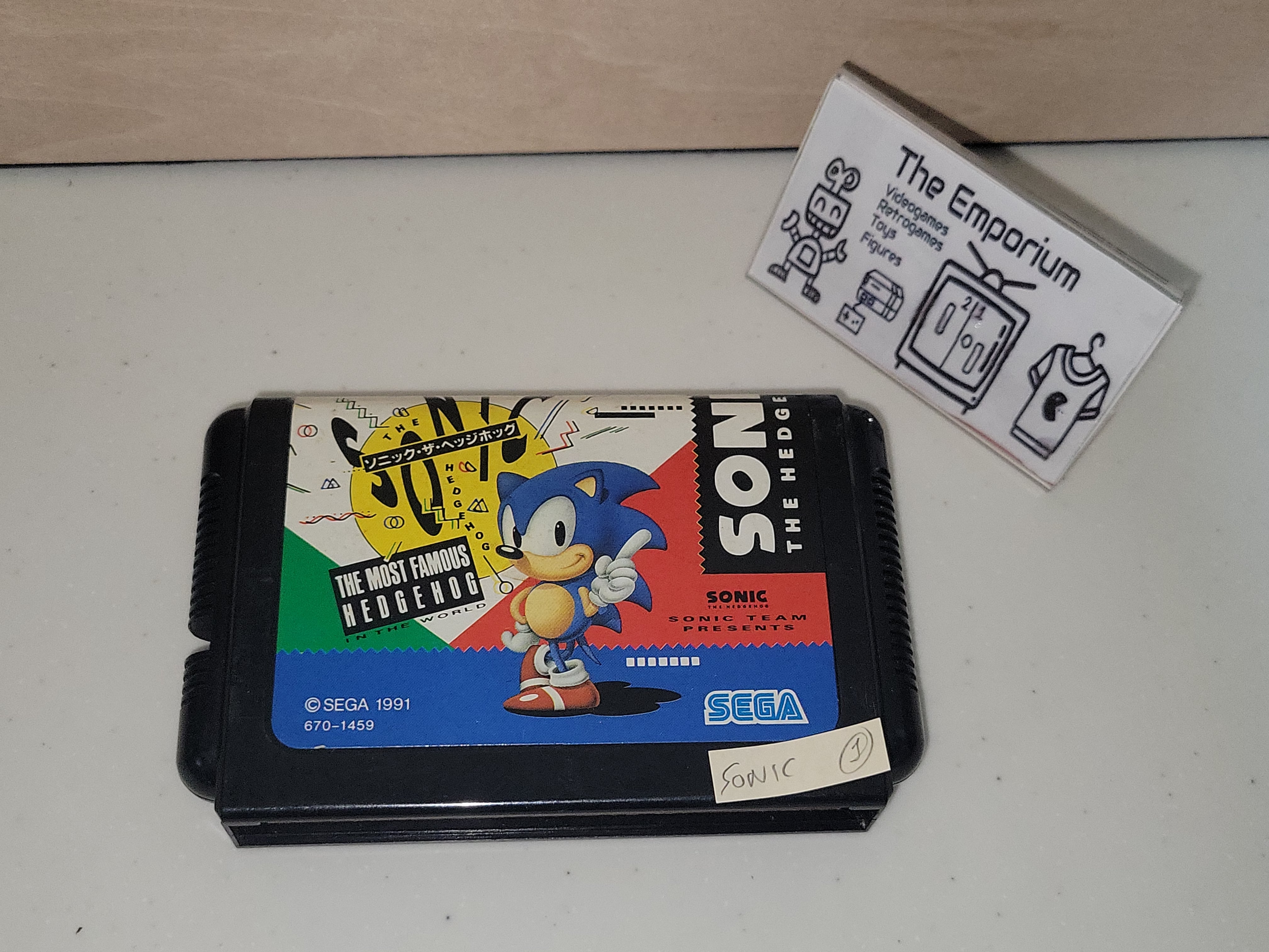 Sonic cart only - Sega MD MegaDrive – The Emporium RetroGames and Toys